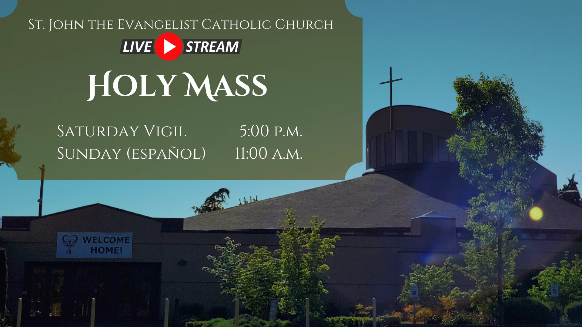 Holy Mass - Second Sunday of Lent - 16 March 2025