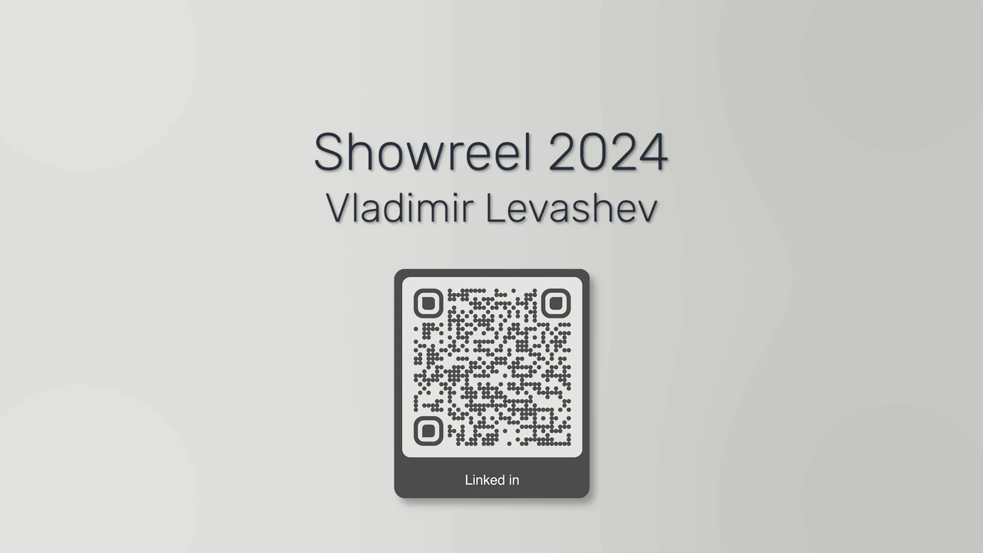 SHOWREEL 2024