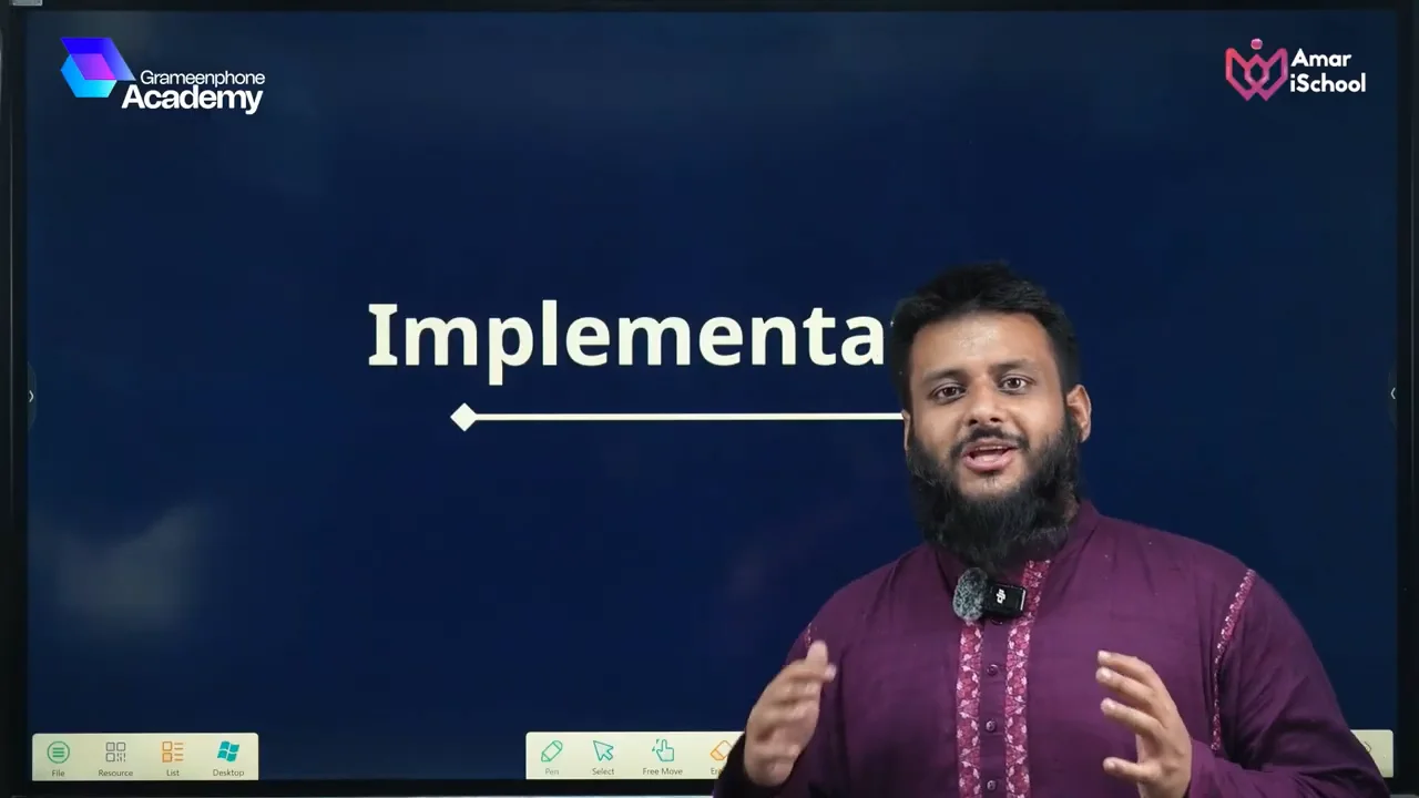 Module 1 Lesson 8 Implementation