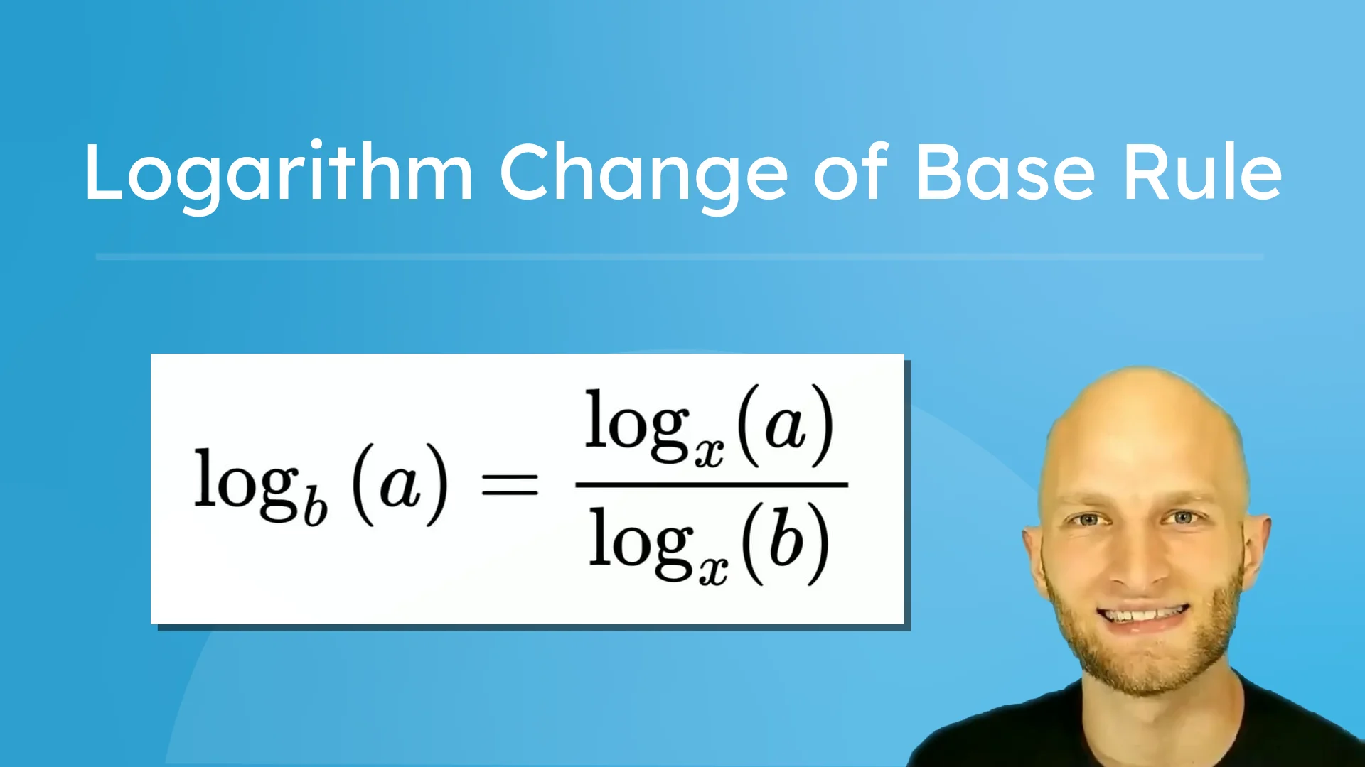 Logarithm Change of Base Rule