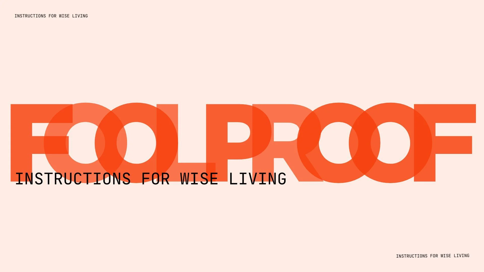 Foolproof Your Decisions: Pt. 2 | 3/16/25