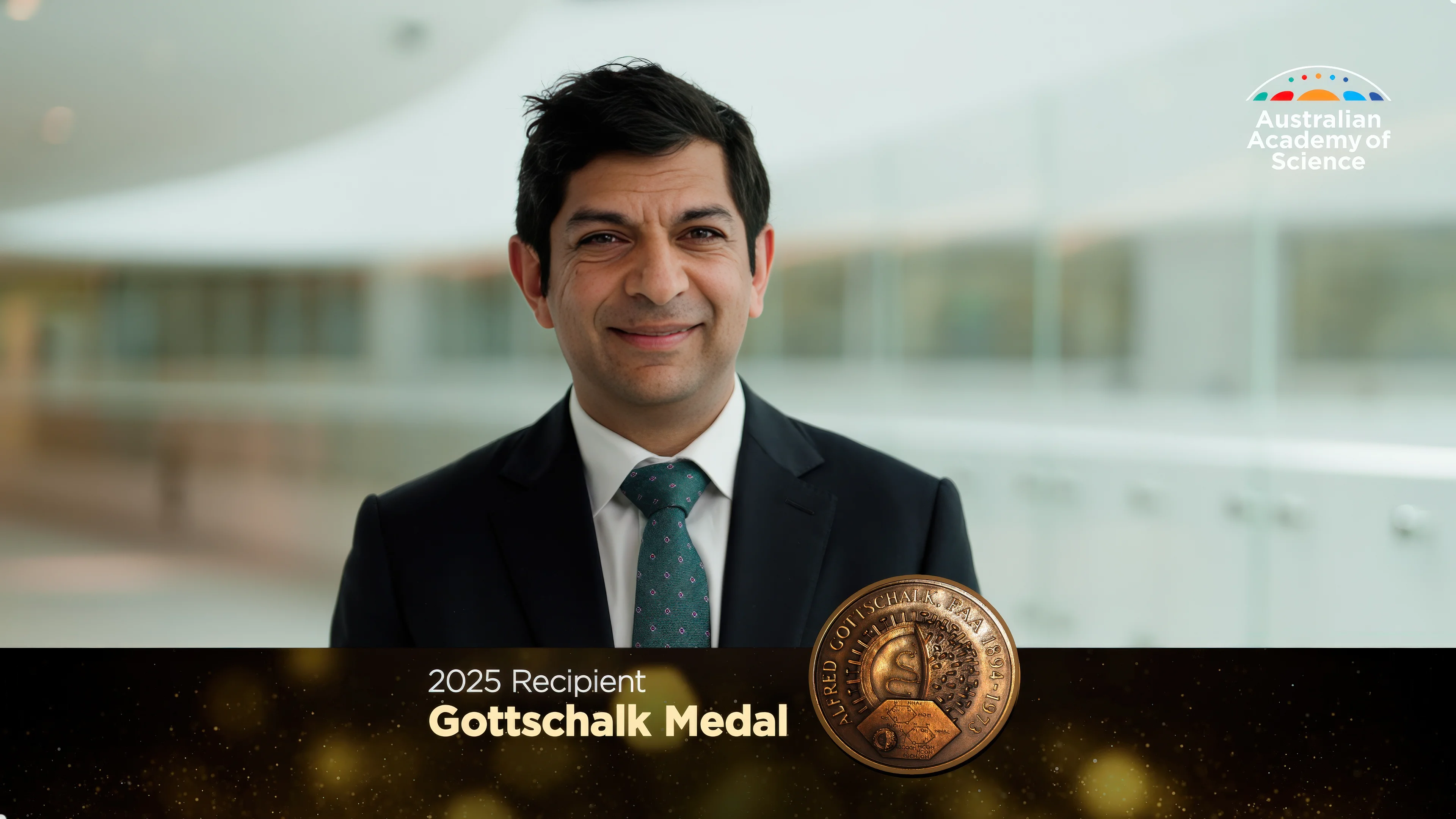 Associate Professor Shom Goel - Gottschalk Medal 2025