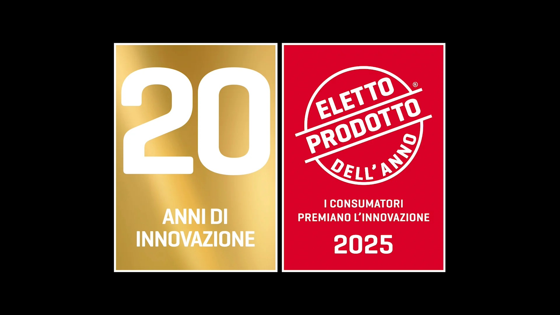 Eletto Prodotto dell'Anno - 20 anni di innovazione