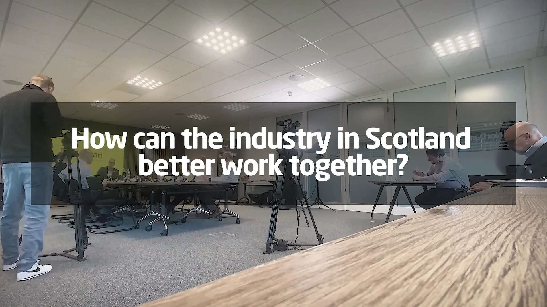 How can the industry in Scotland better work together?