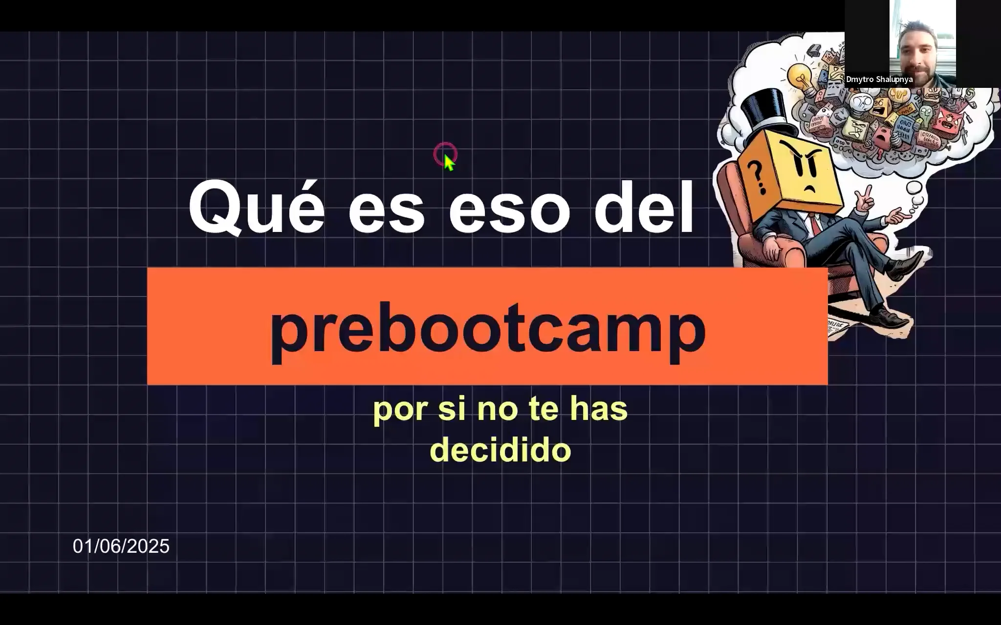 Webinar KeepCoding Prebootcamp