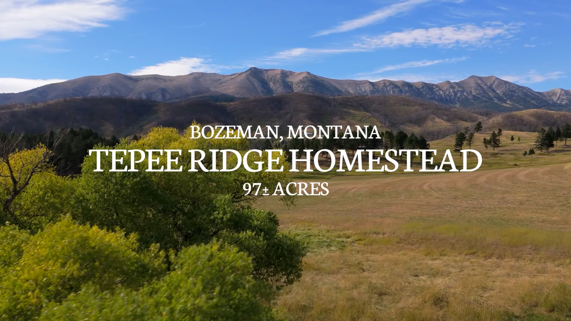 Tepee Ridge Homestead | Bozeman, Montana