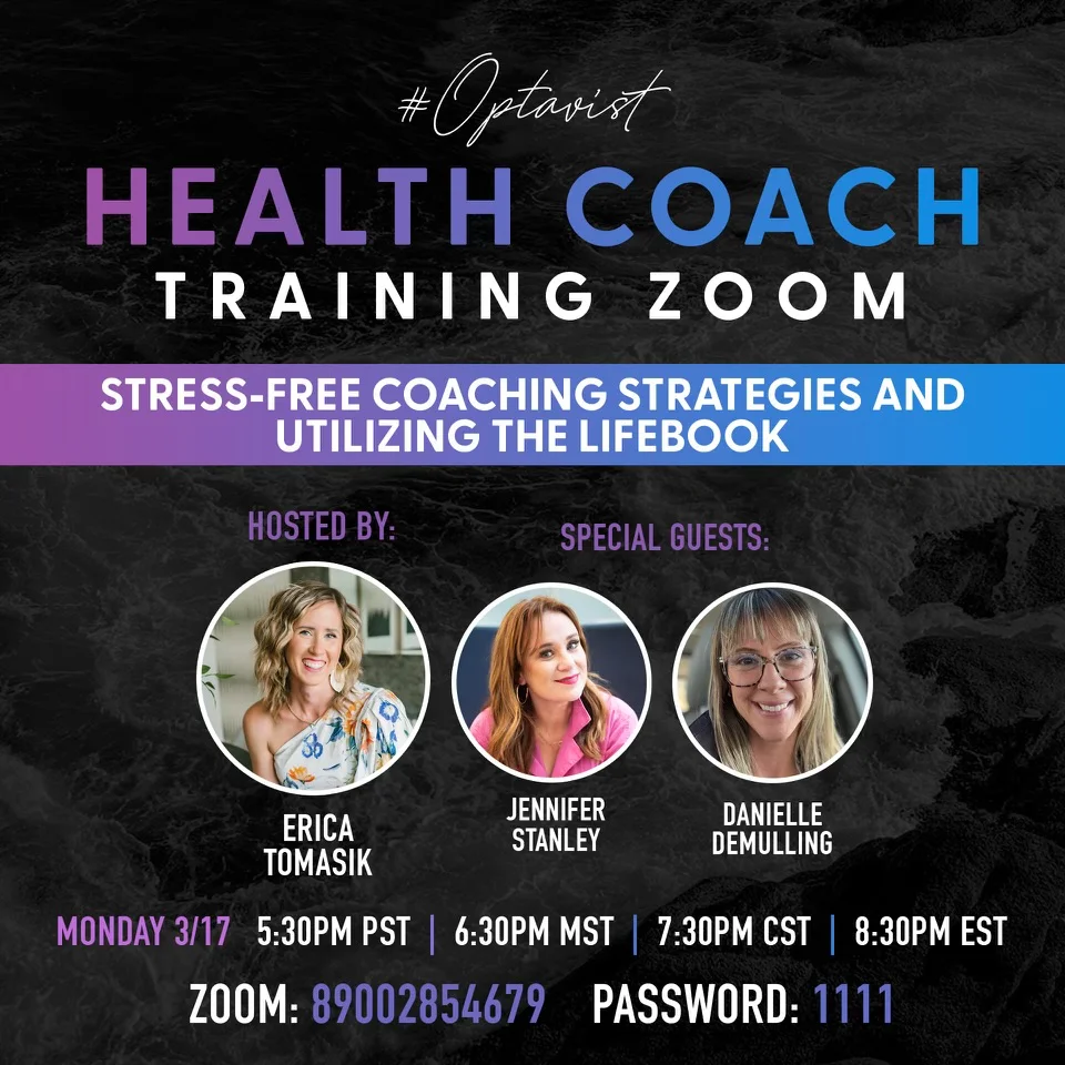3-17-25 Health Coach Training Zoom: Stress-Free Coaching Strategies and ...