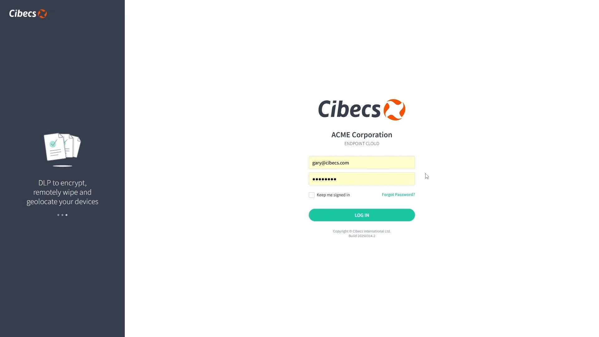 Secure Remote Restore Demo