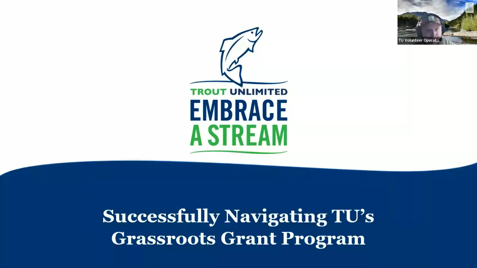 How To Apply For An Embrace A Stream Grant