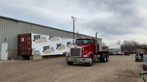 1998 PETERBILT 385 TANDEM AXLE REGULAR CAB FLATBED TRUCK VIN ...