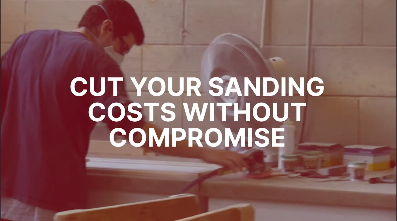 Cut your Sanding Costs Without Compromise With the PSA-80 PRO