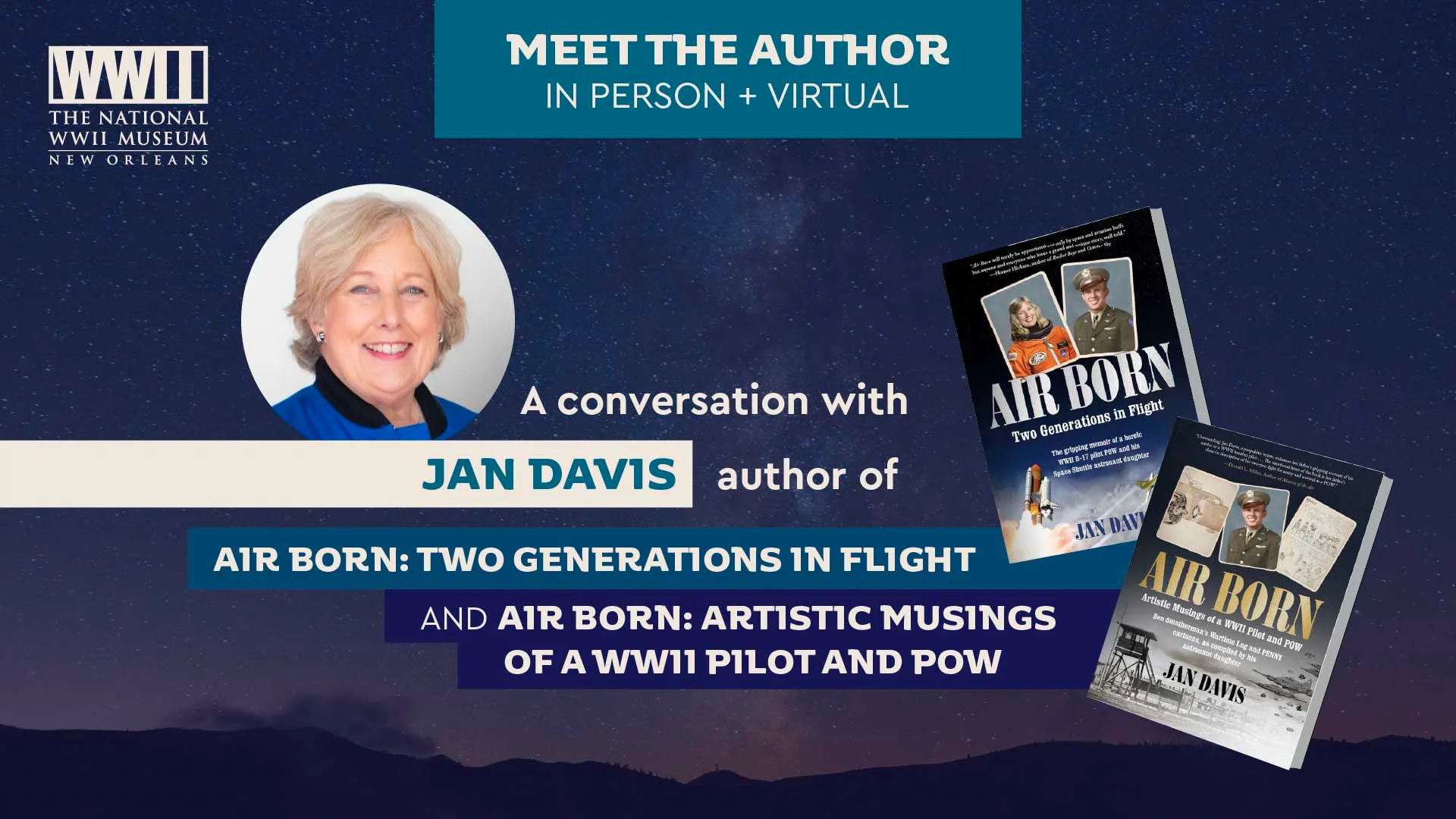Meet the Author: Jan Davis, "Air Born: Two Generations in Flight and ...