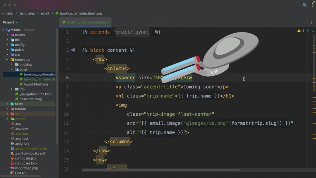 Email from CLI Command > Mailer and Webhook with Mailtrap | SymfonyCasts