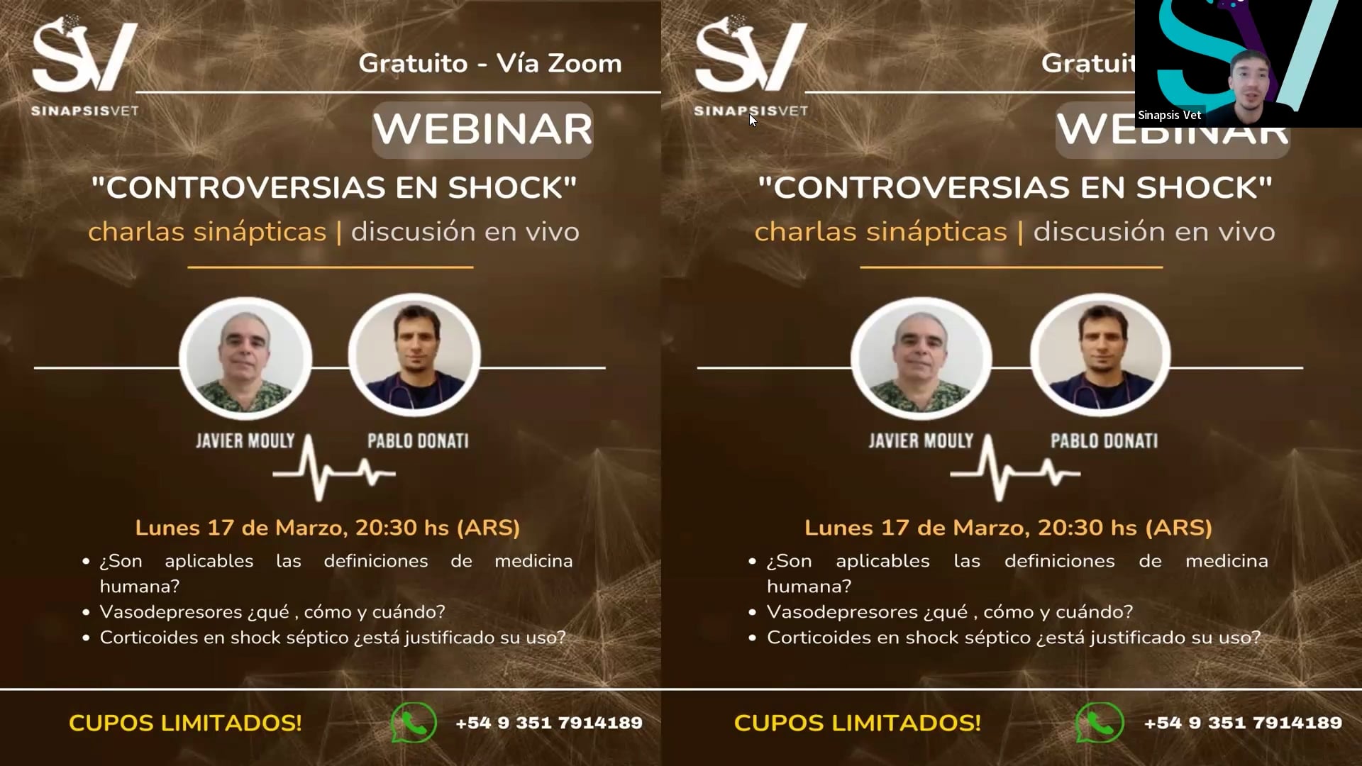 Charla Sinaptica #2 - _Controversias en Shock_ con Javier Mouly y Pablo ...