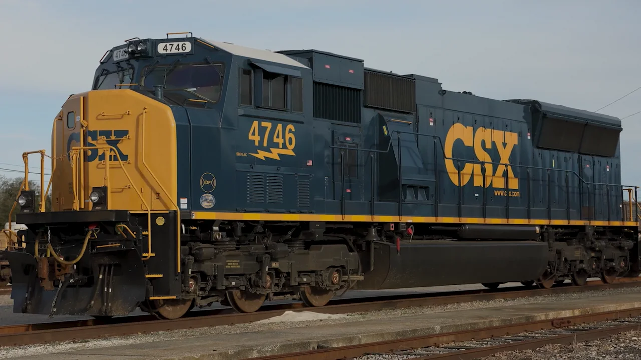 CSX Advances Freight Efficiency with SD-70 Locomotive Rebuild Program