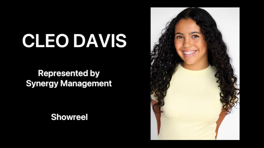 CLEO DAVIS Showreel 2025