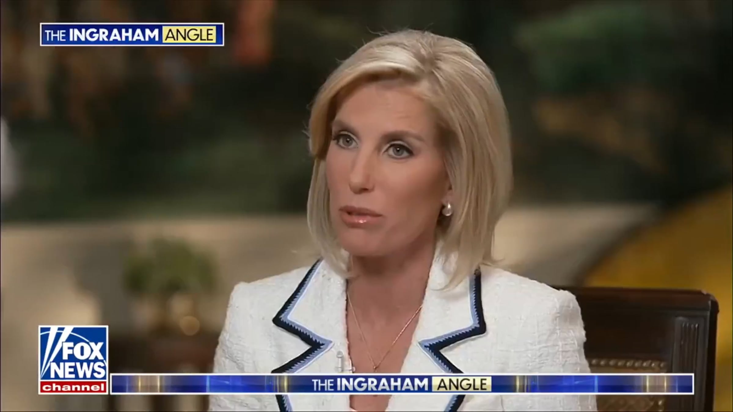 Interview: Laura Ingraham Interviews Donald Trump on Fox's The Ingraham ...