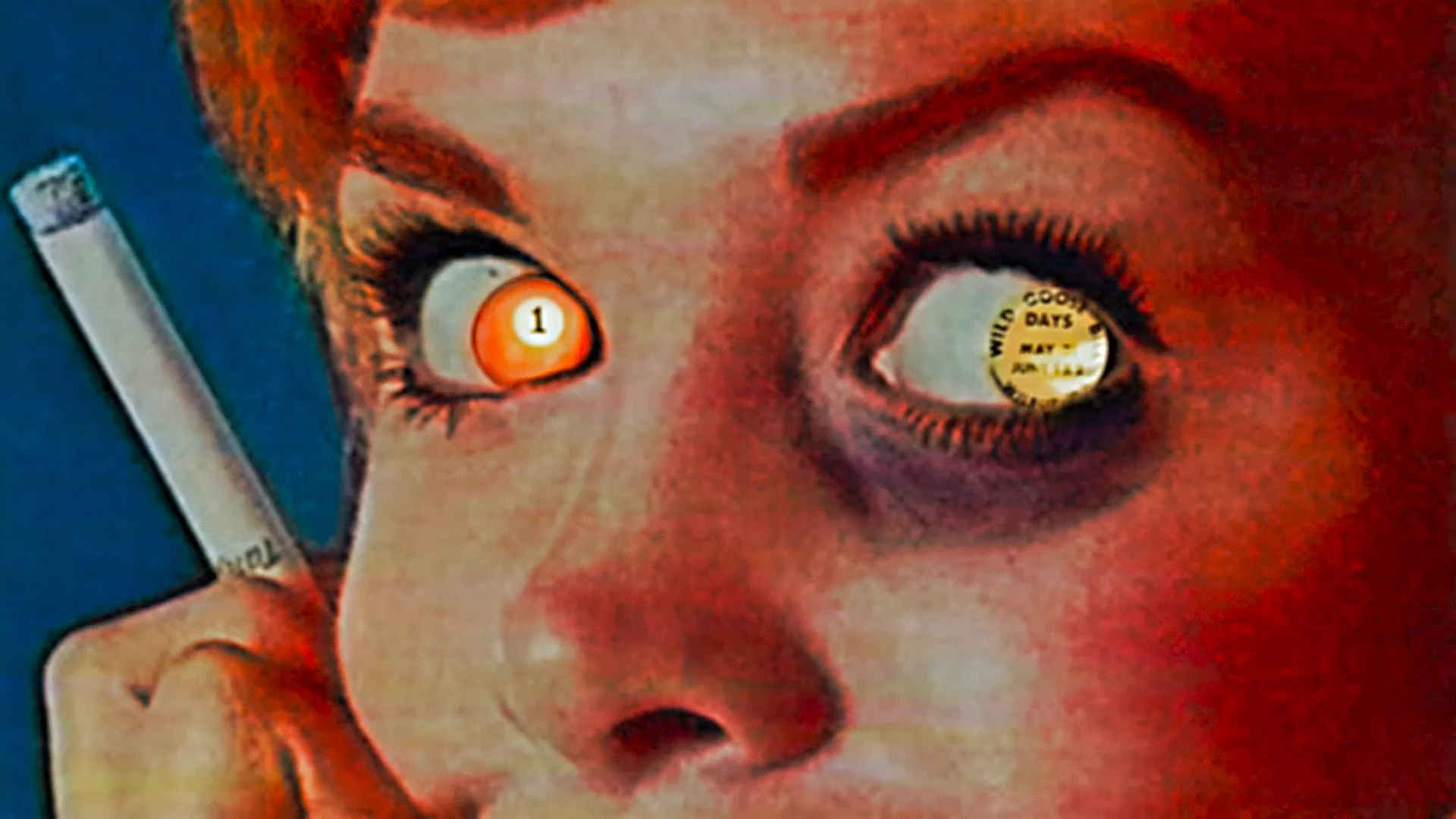 Billiard Ball Eyes