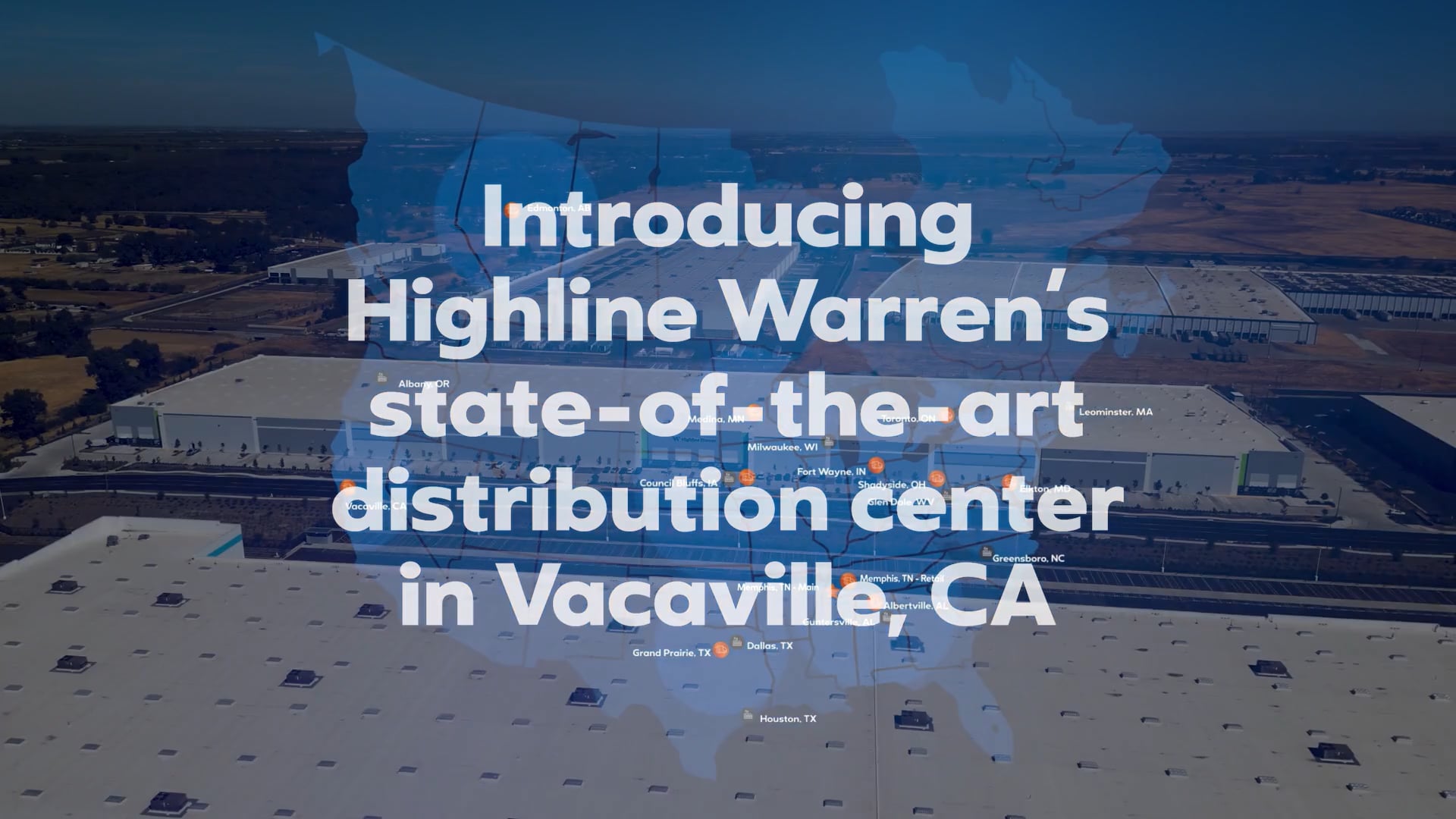 Highline Warren New Vacaville, CA Distribution Center 2025