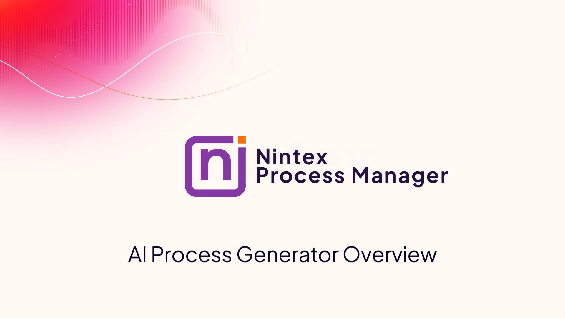 AI Process Generator Overview