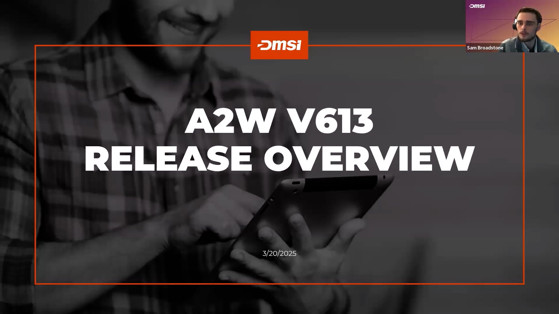 A2W v613 Release Overview webinar