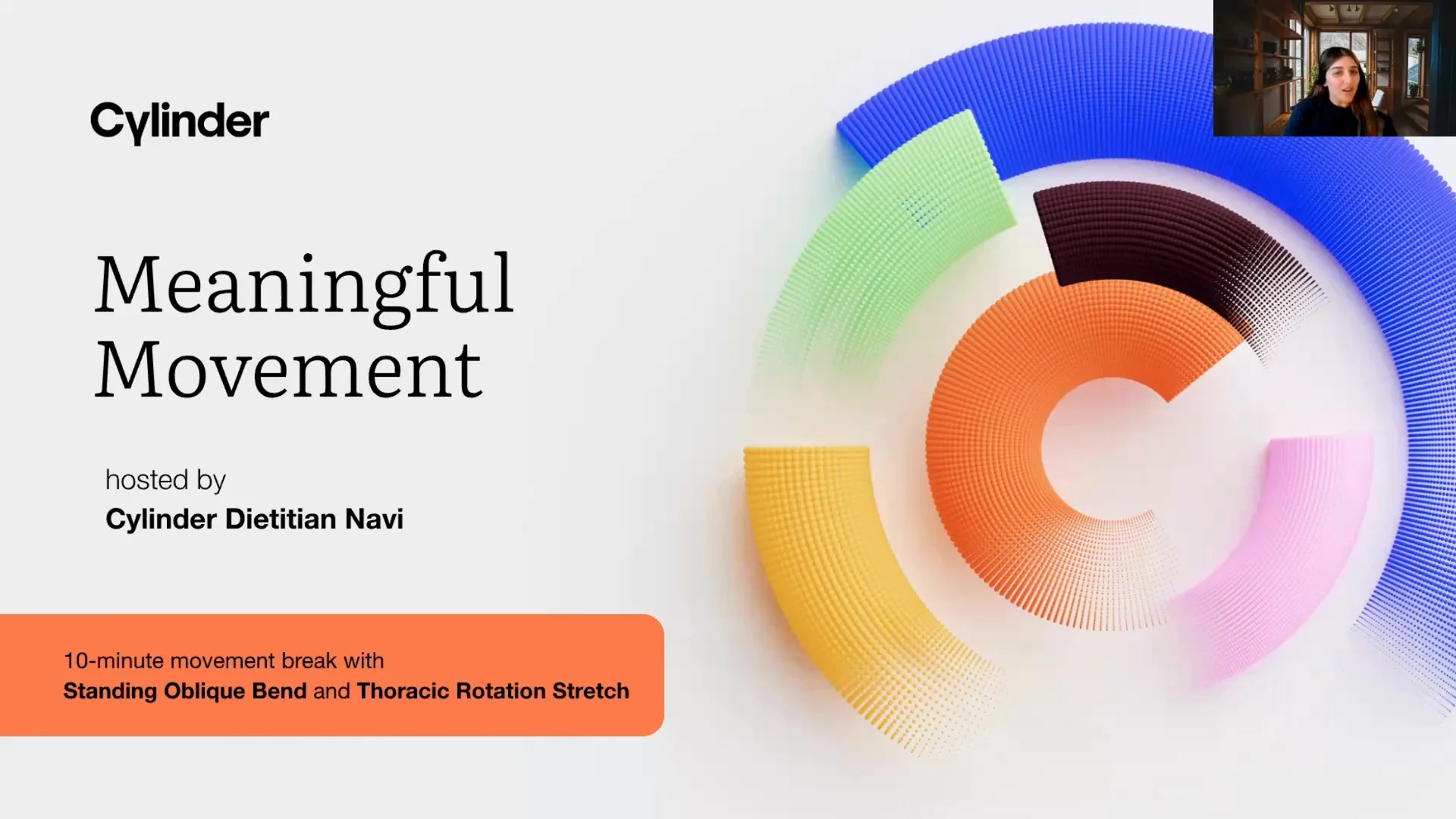 Meaningful Movement: Standing Oblique Bend & Thoracic Rotation Stretch