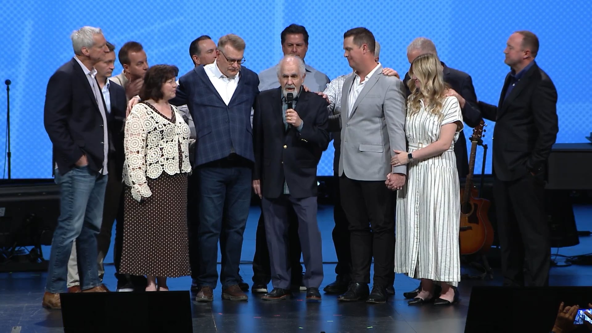 Pastor Larry - Blessing Pastor Brian Howard - Calvary Community Church ...