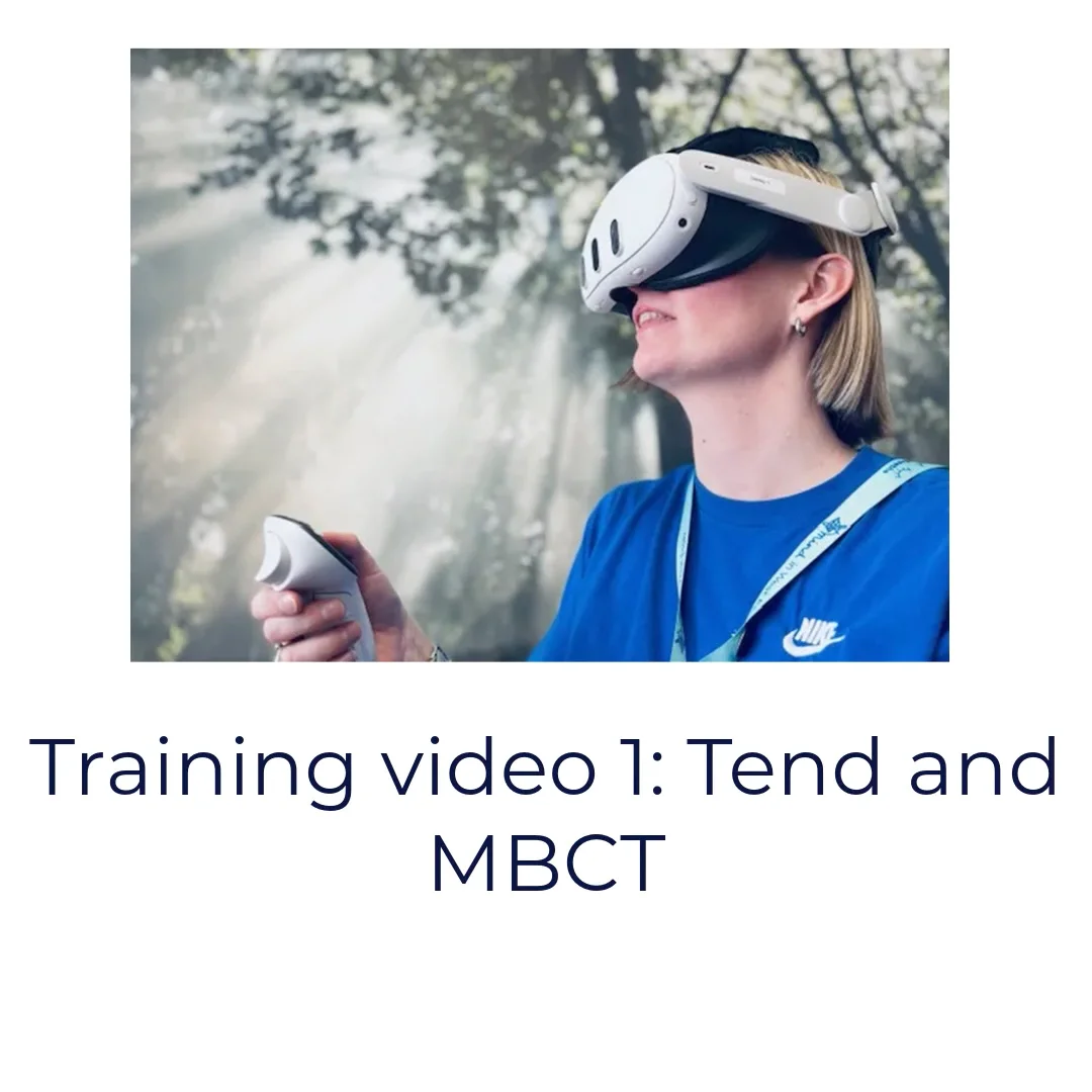 Training video 1 - Tend VR and MBCT