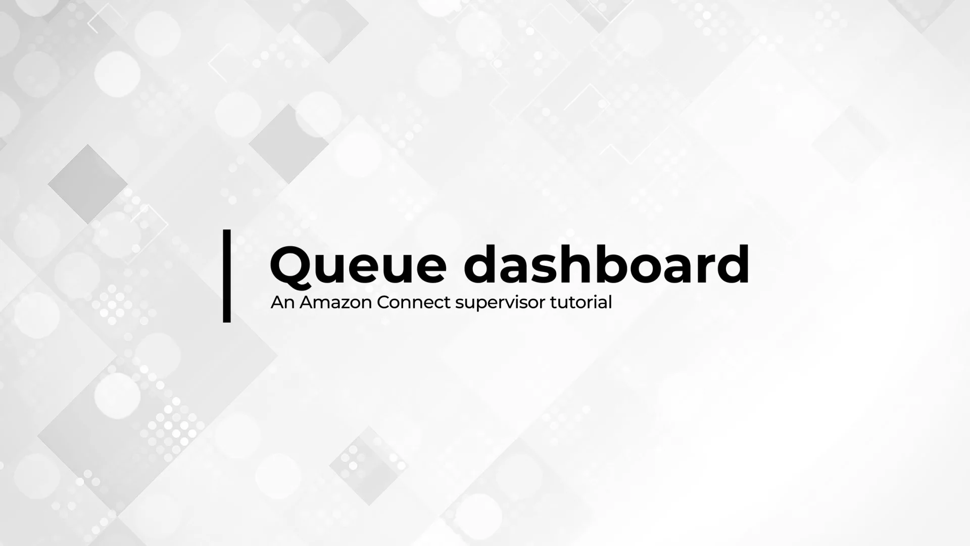 Queue dashboard