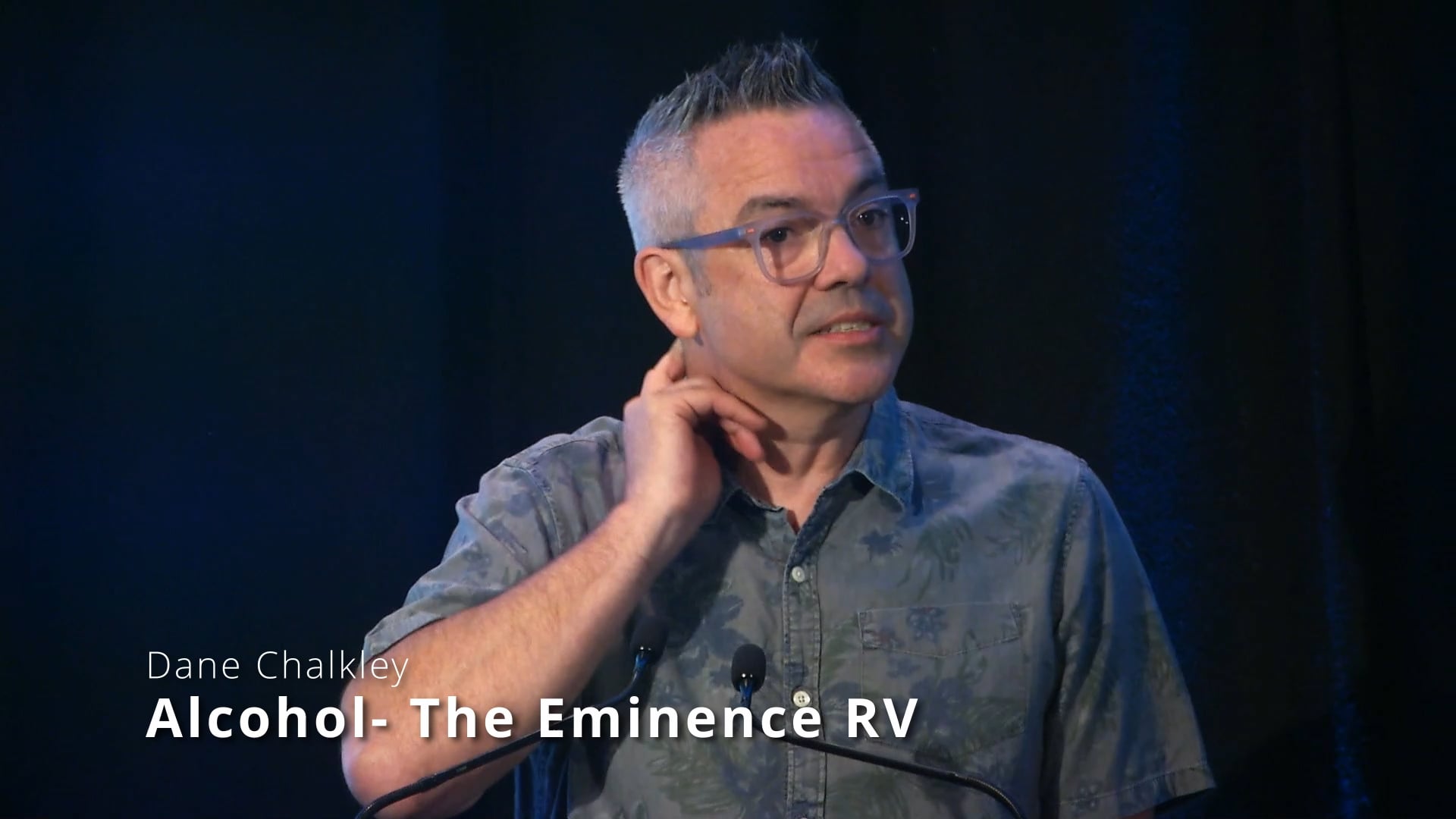 EVREV25 Dane Chalkley 'Alcohol- The Eminence RV'