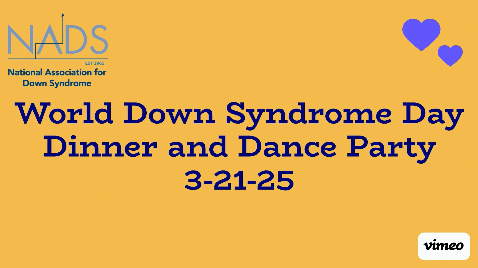 NADS World Down Syndrome Day 3-21-25