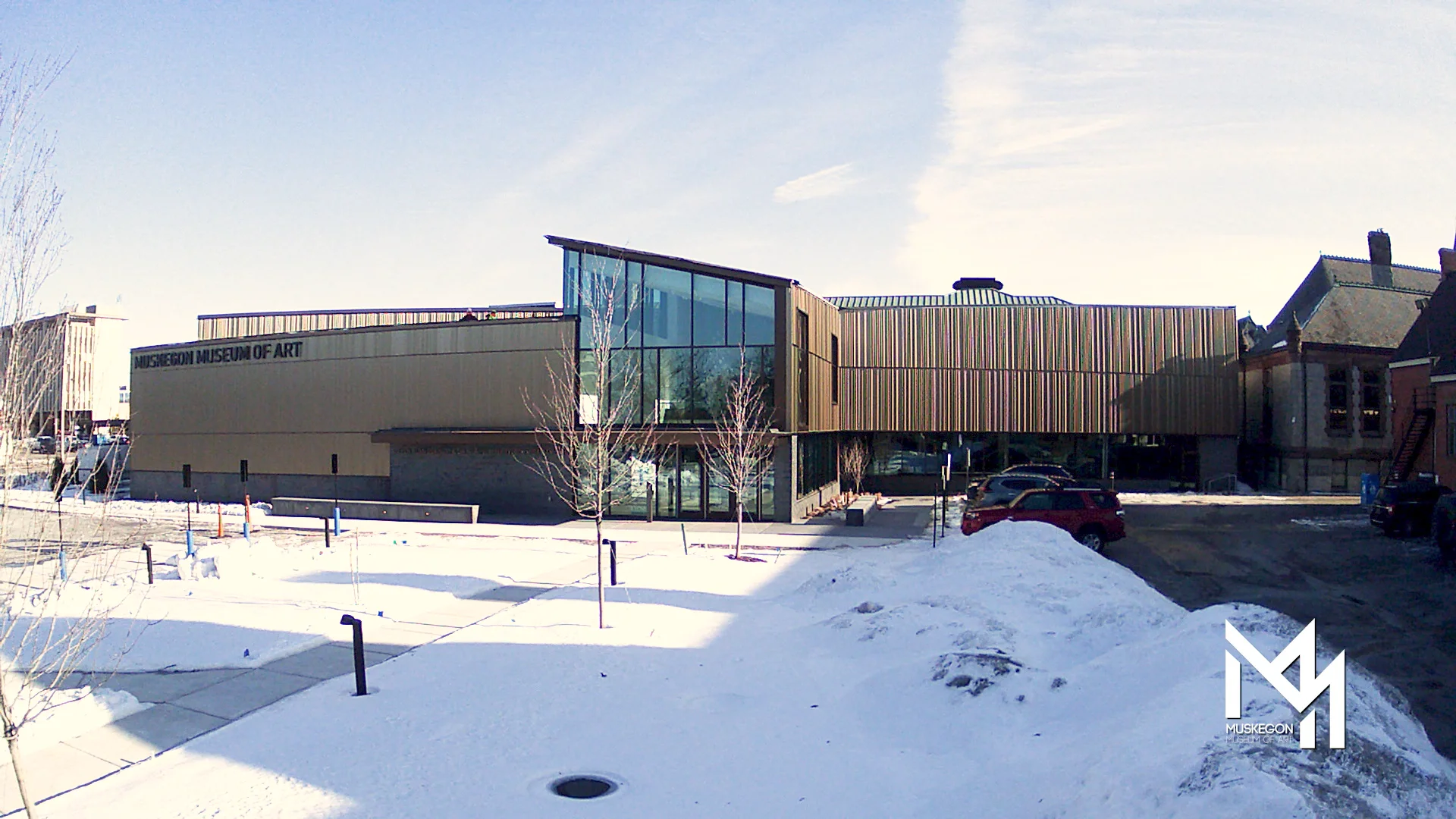 2025 Muskegon Museum Of Art New Building Construction Time lapse