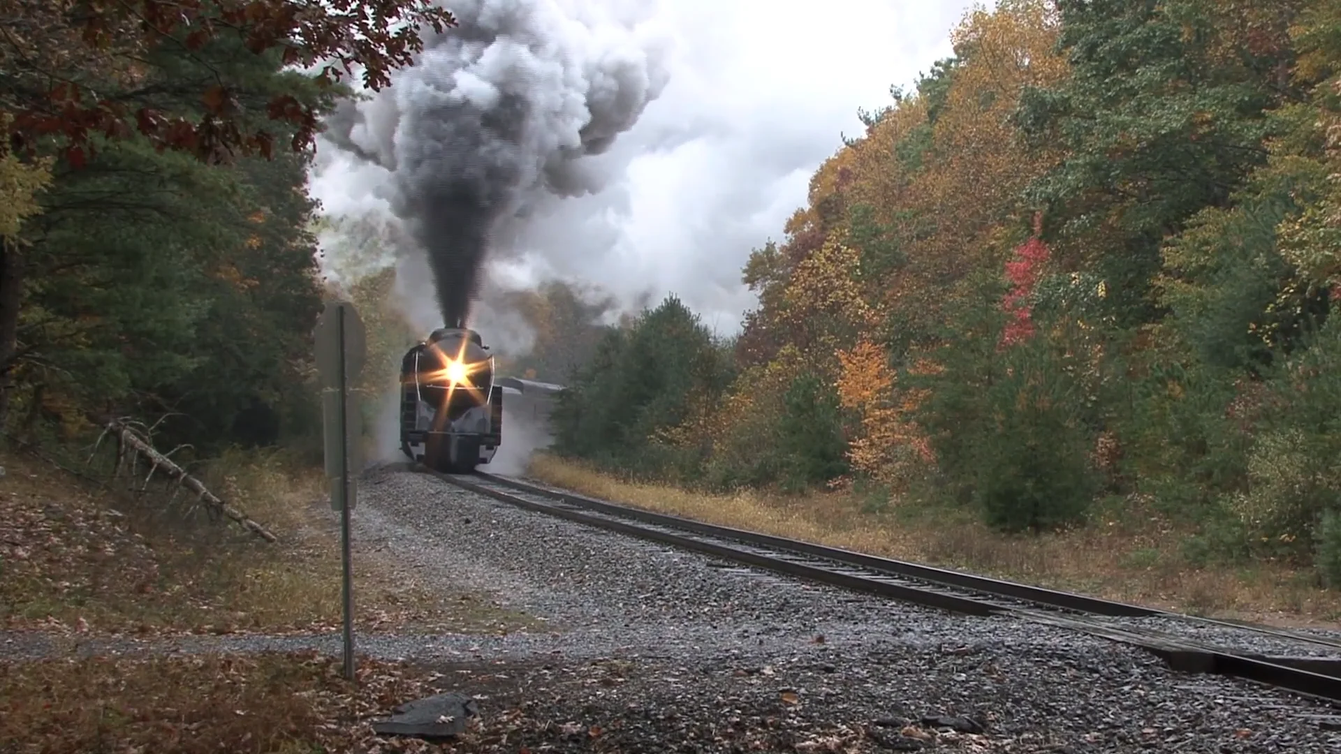 Watch Norfolk & Western 611 - Shenandoah Valley Limited Online | Vimeo ...