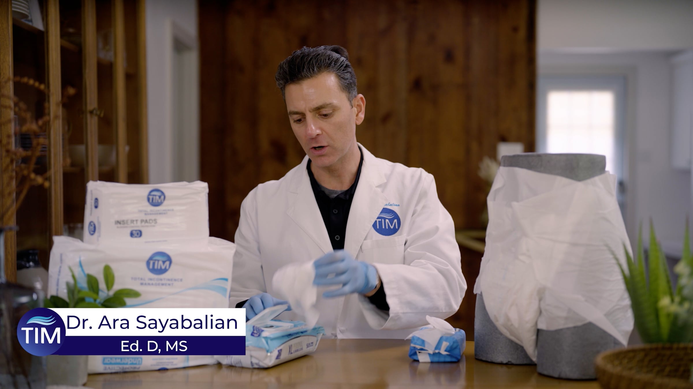 TIM System: How to Use Wipes