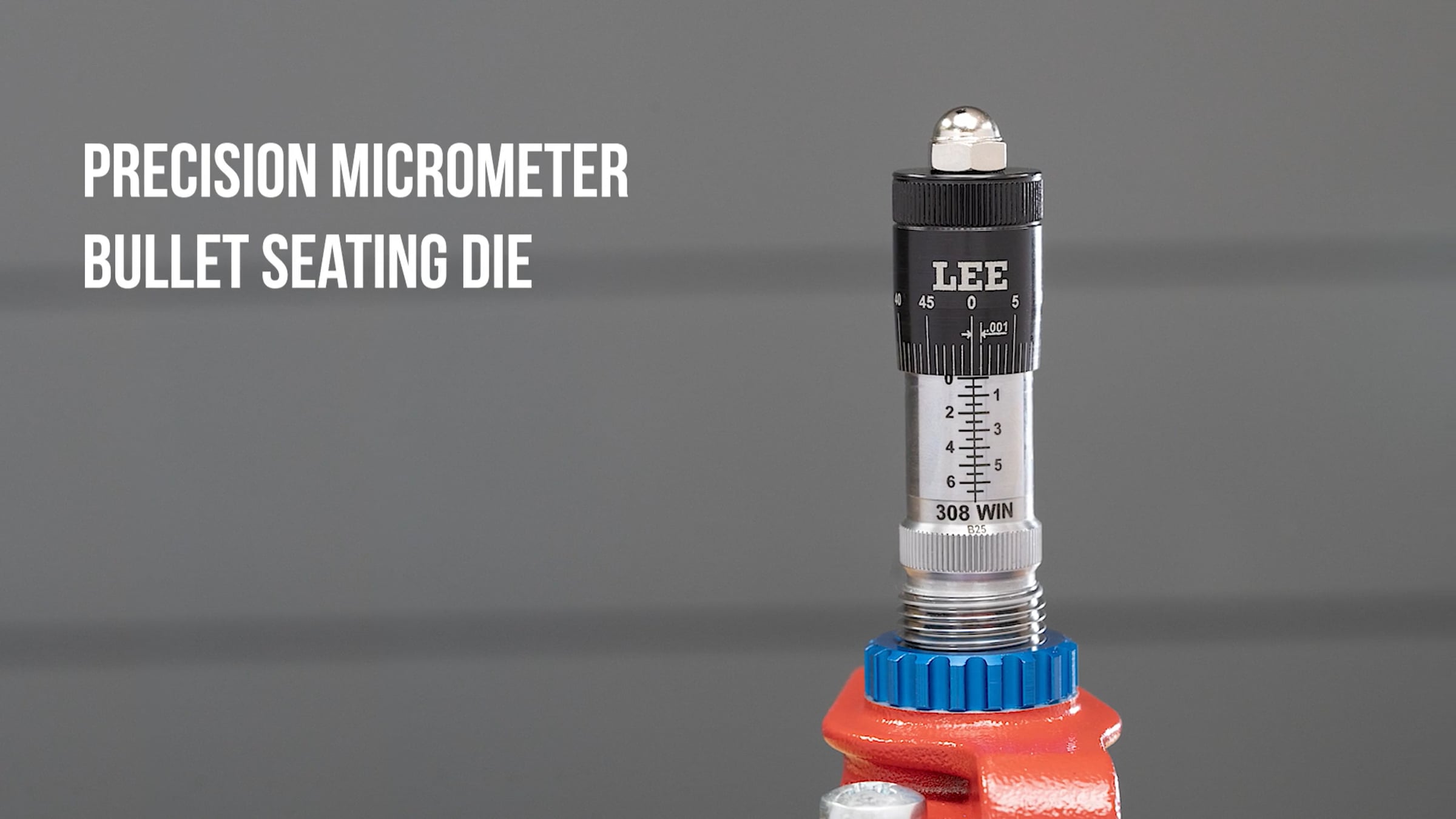 Lee Precision Rifle Micrometer Bullet Seating Die
