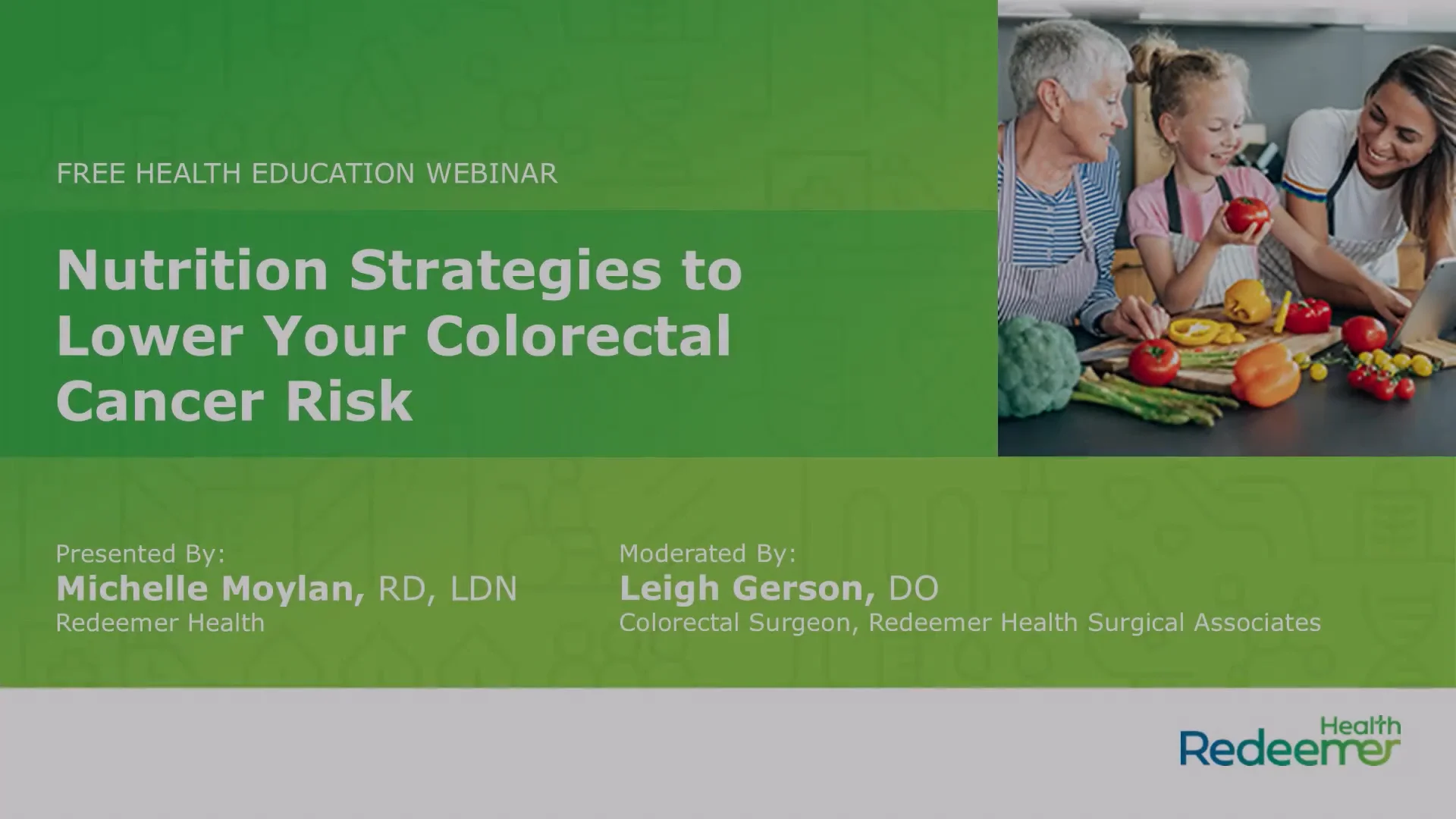 Eat Smart. Stay Healthy. Nutrition Strategies to Lower Your Colorectal ...