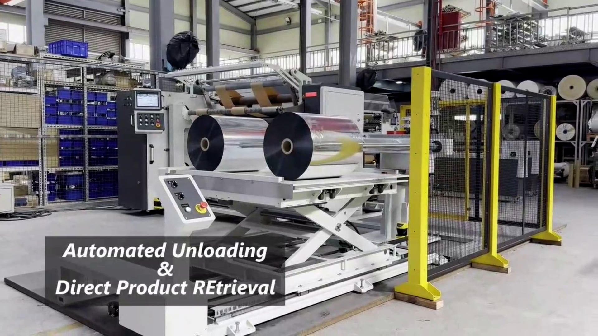 Ultra - Roll Unloading Automatic System