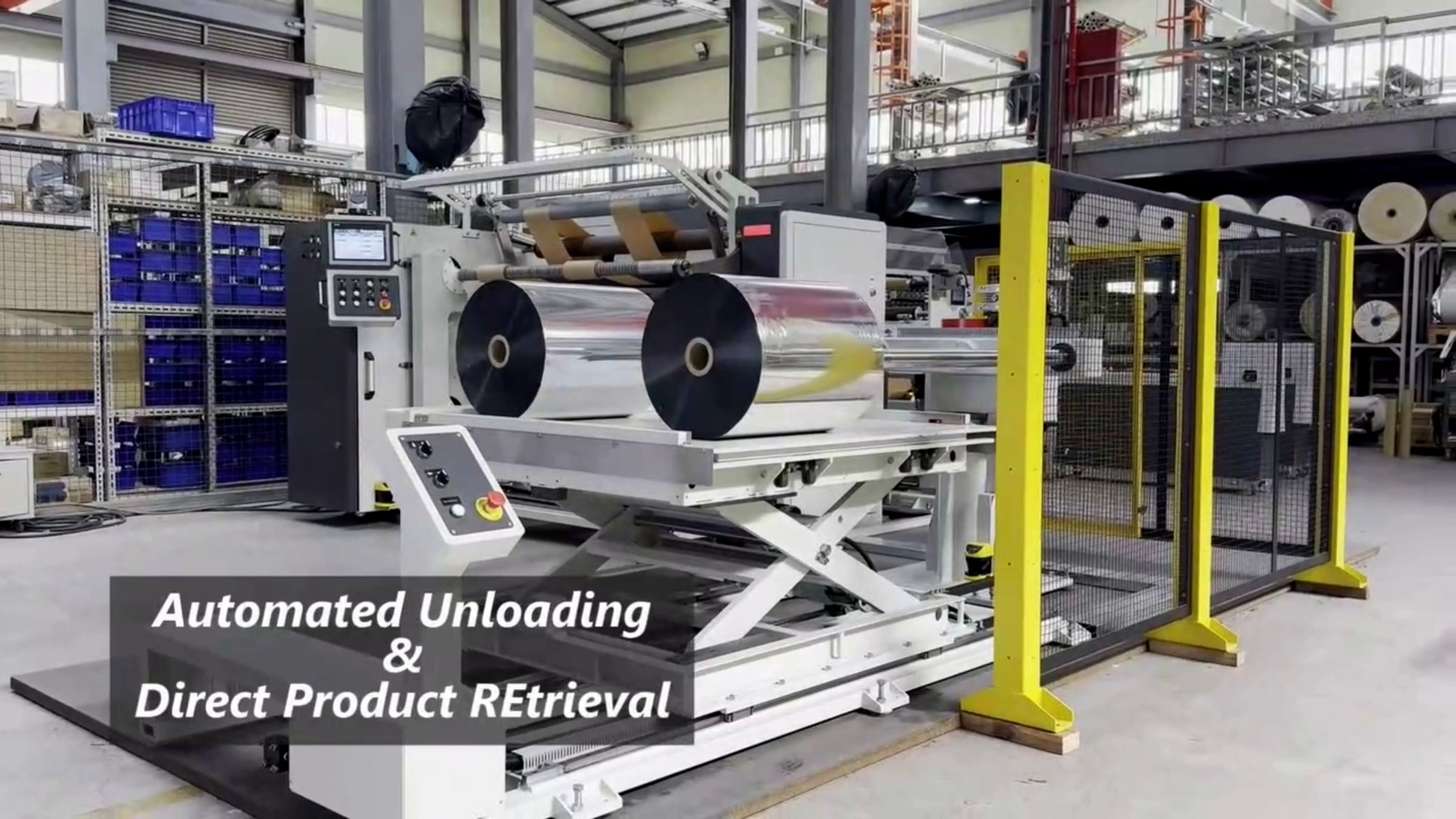 Ultra - Roll Unloading Automatic System