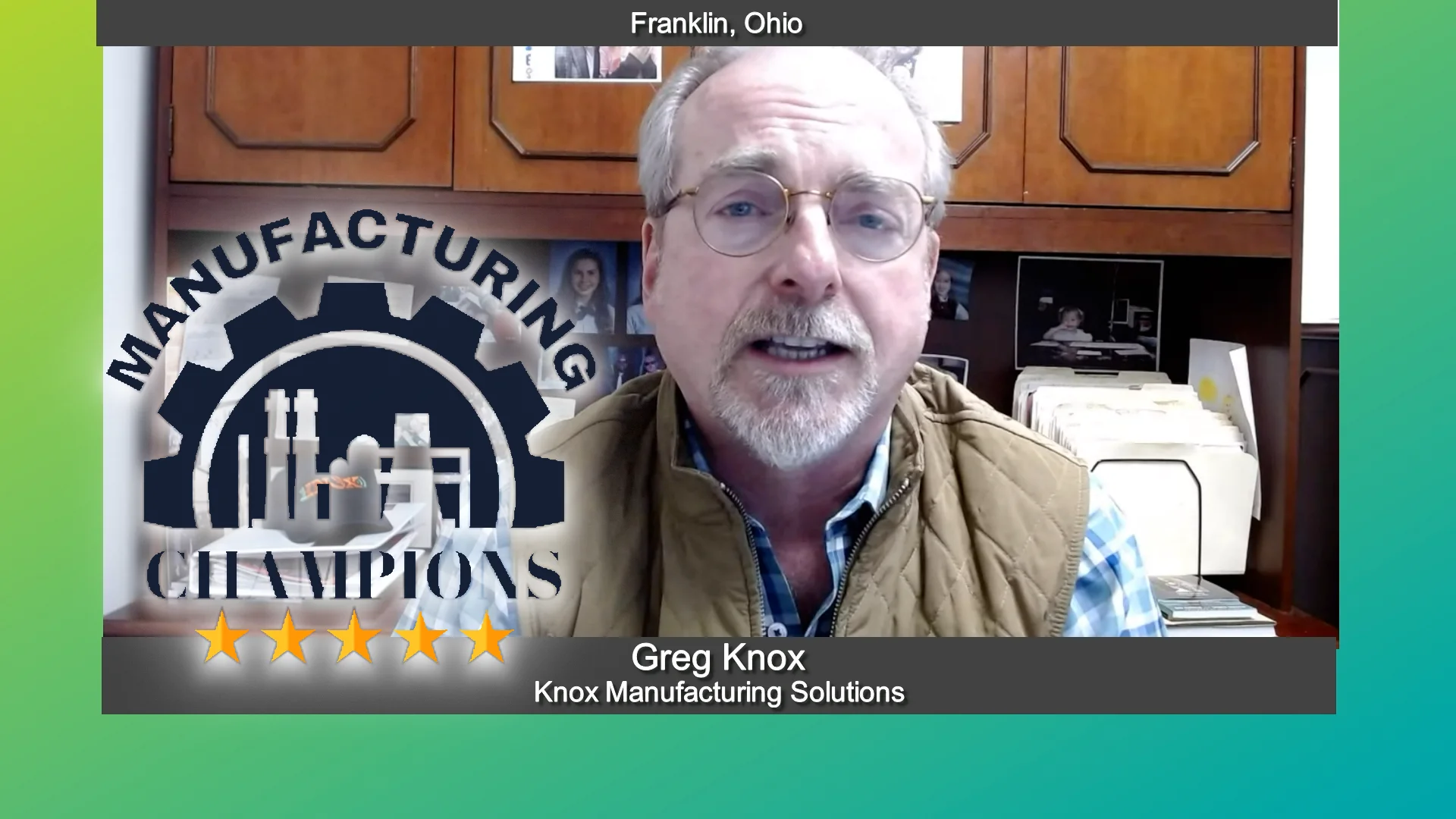 Manufacturing Champions with Greg Knox of Knox Manufacturing Solutions