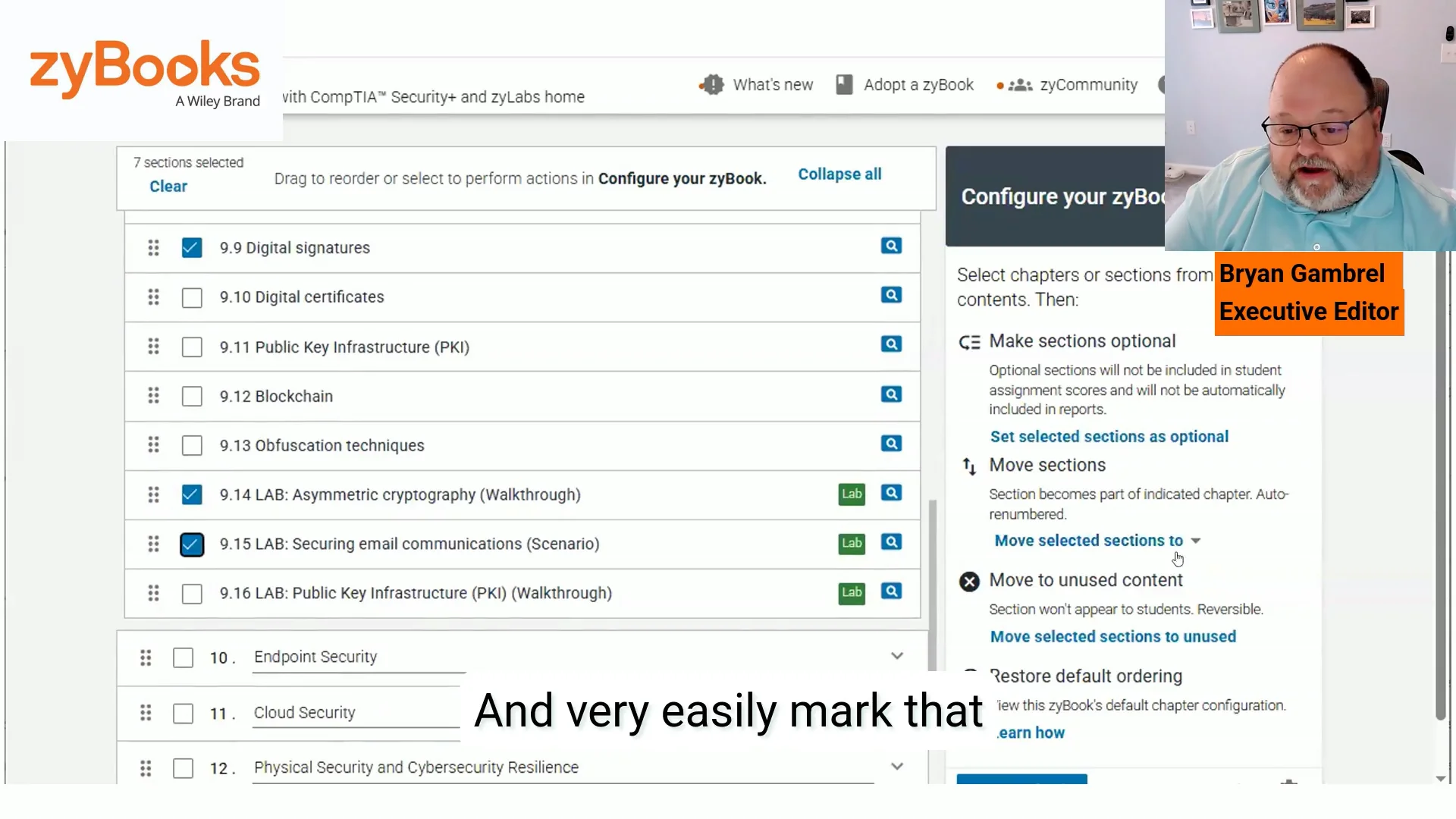 Customizing Your zyBook