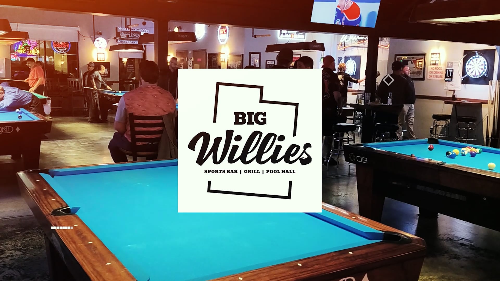 BIG Willies - Sports Bar and Grill, Pool Tables, Bar