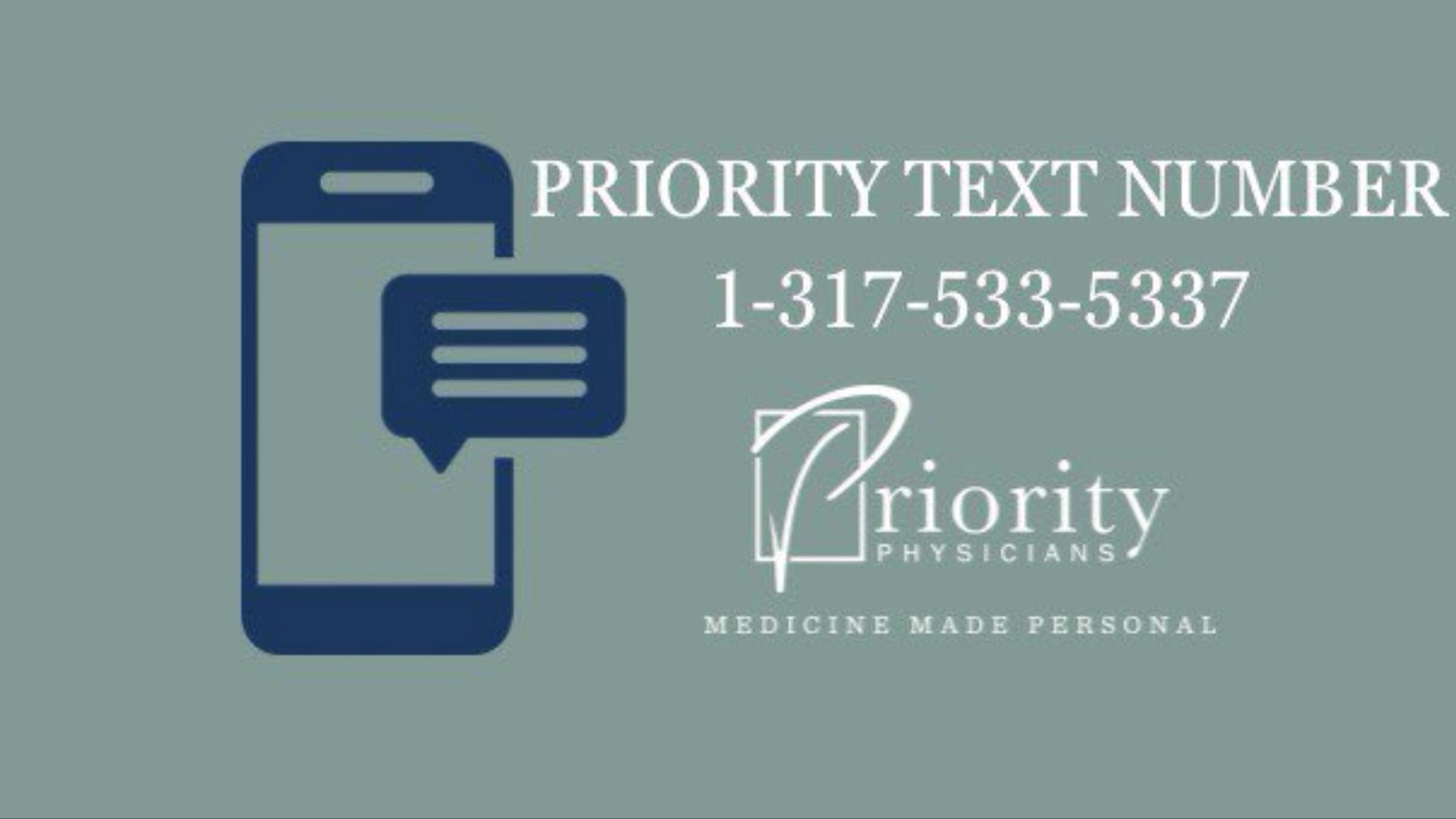 How to Add Priority Physicians Text Contact