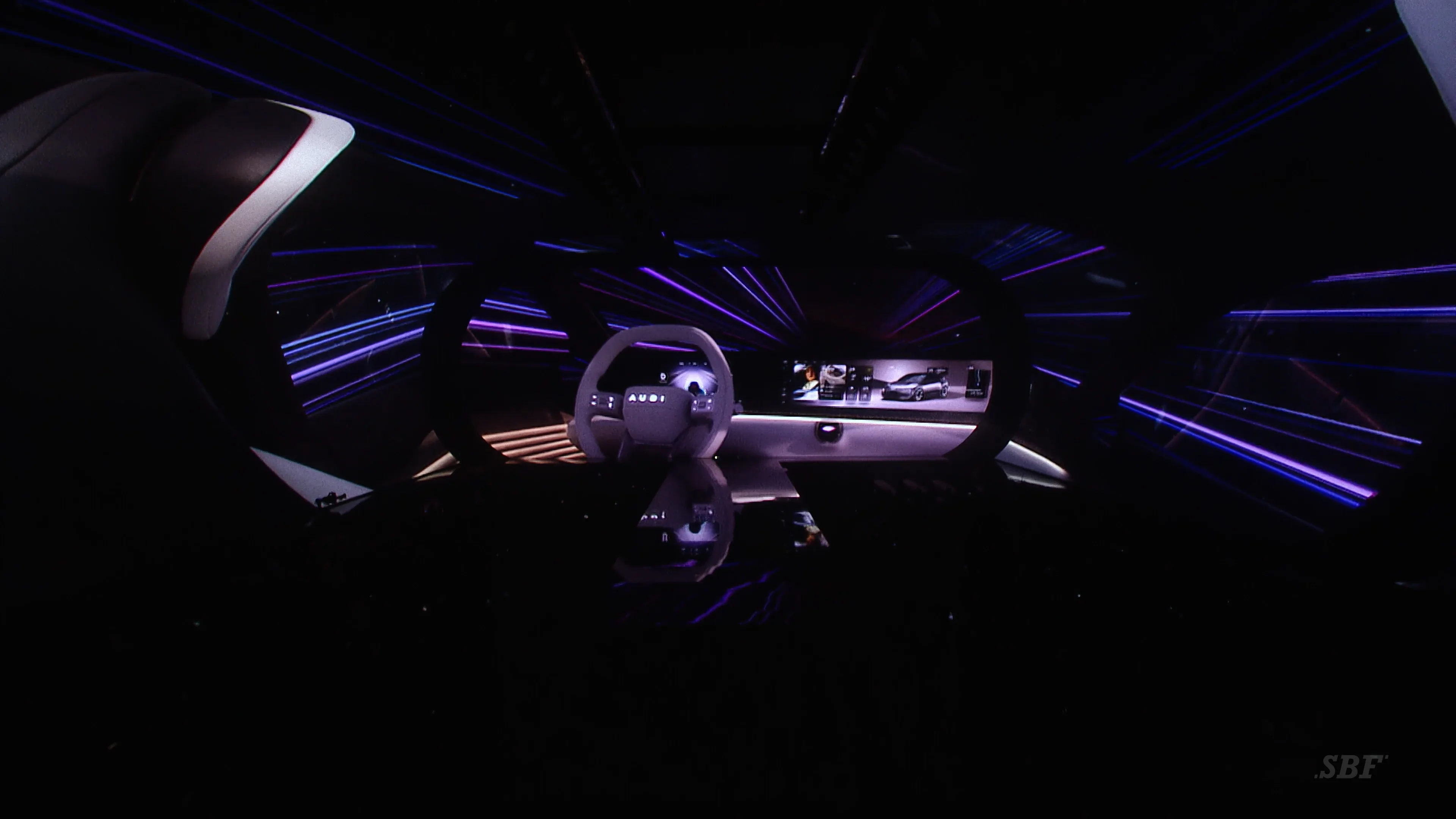AUDI Purple Brand Launch 2024 - Kinetic Shift Car Unveiling
