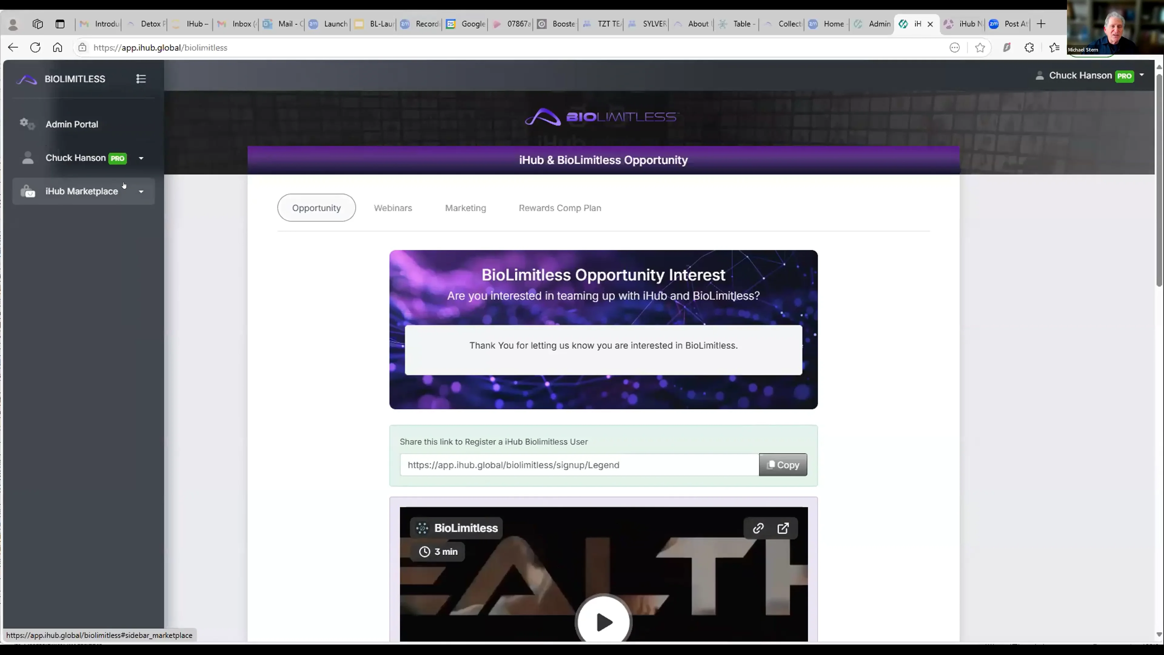 March 25, 2025 - BIOLIMITLESS UPDATE