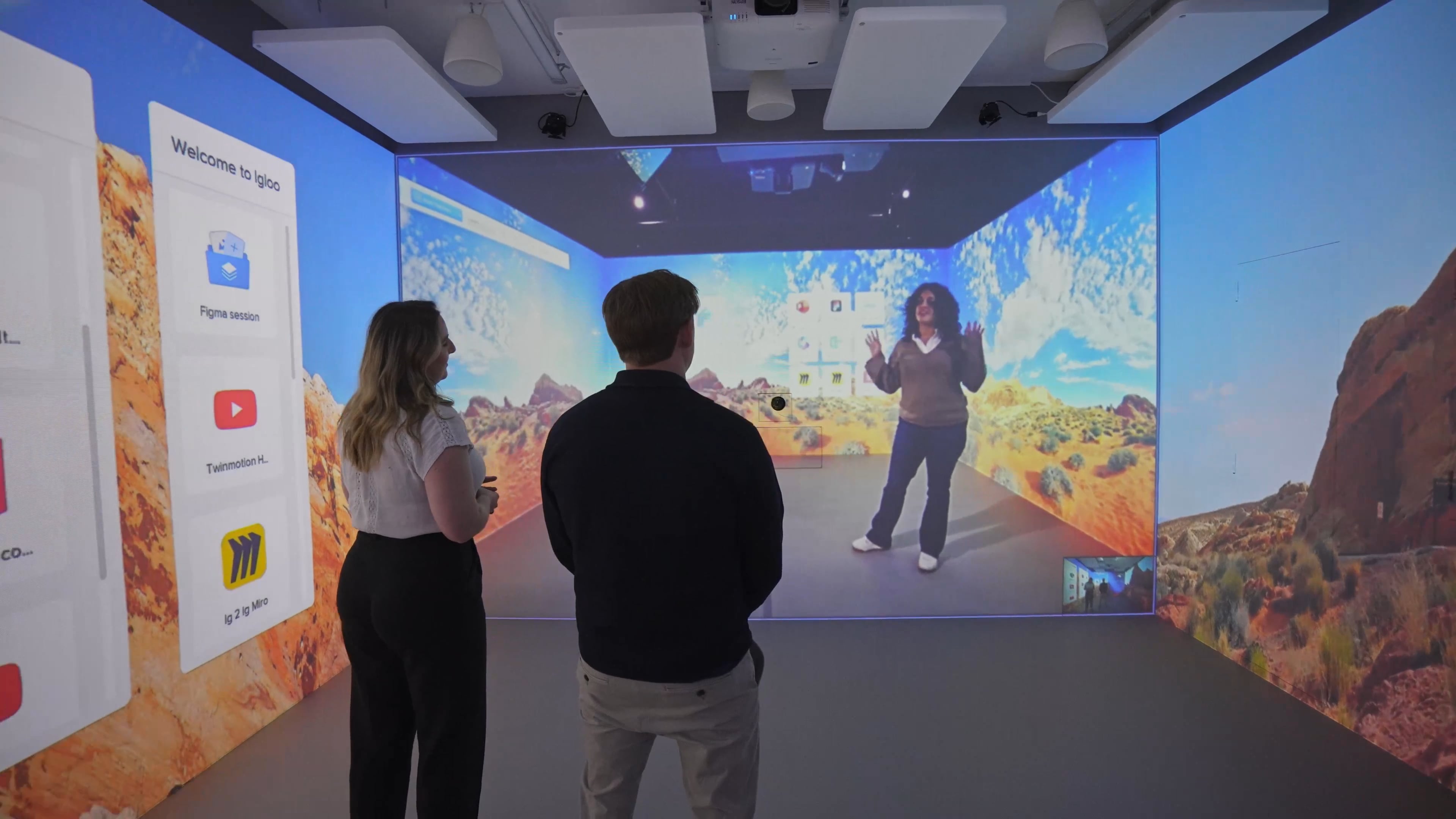 Igloo Immersive Video Conferencing