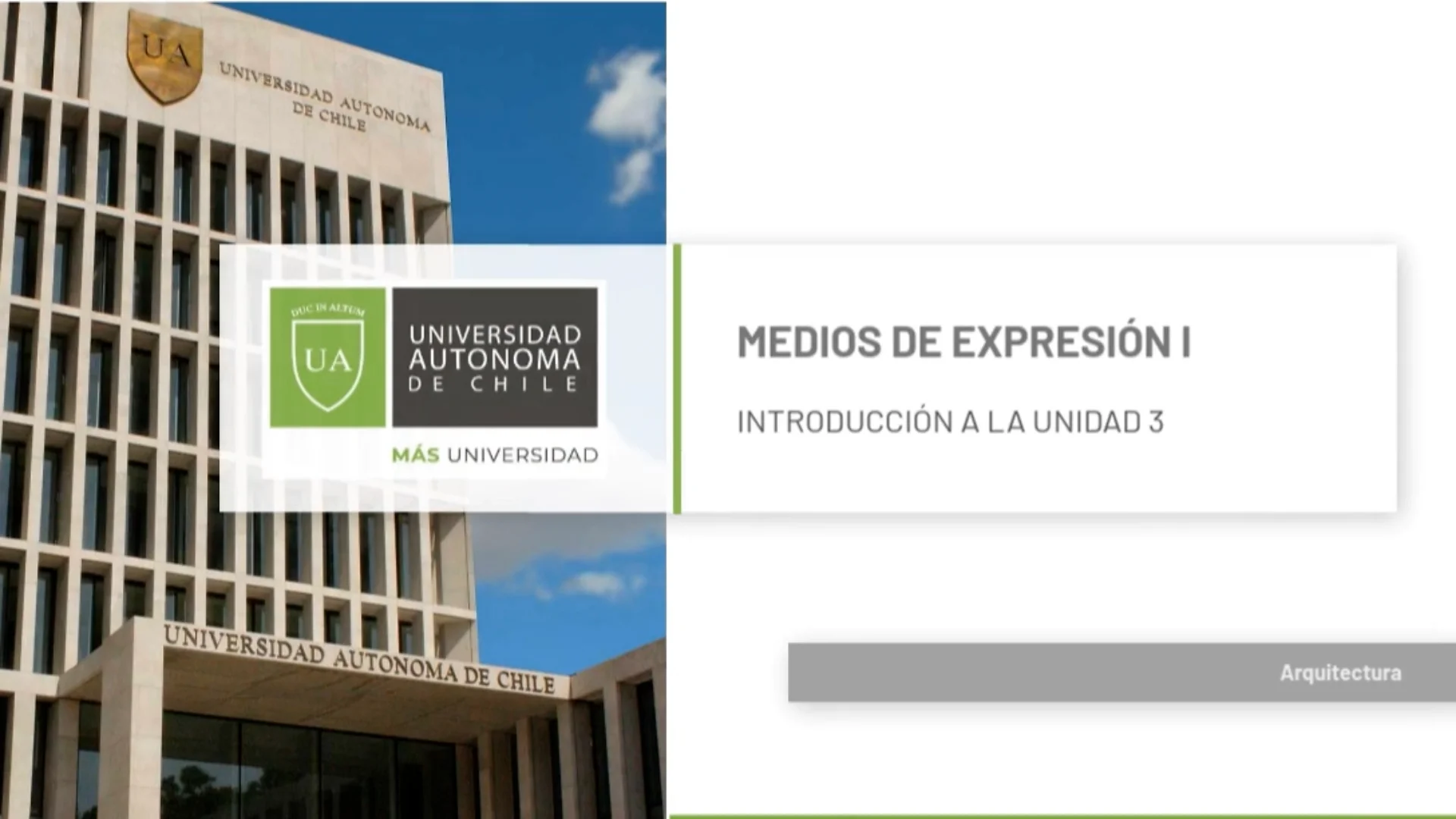 RECU3-MEDIOS DE EXPERSIÓN I