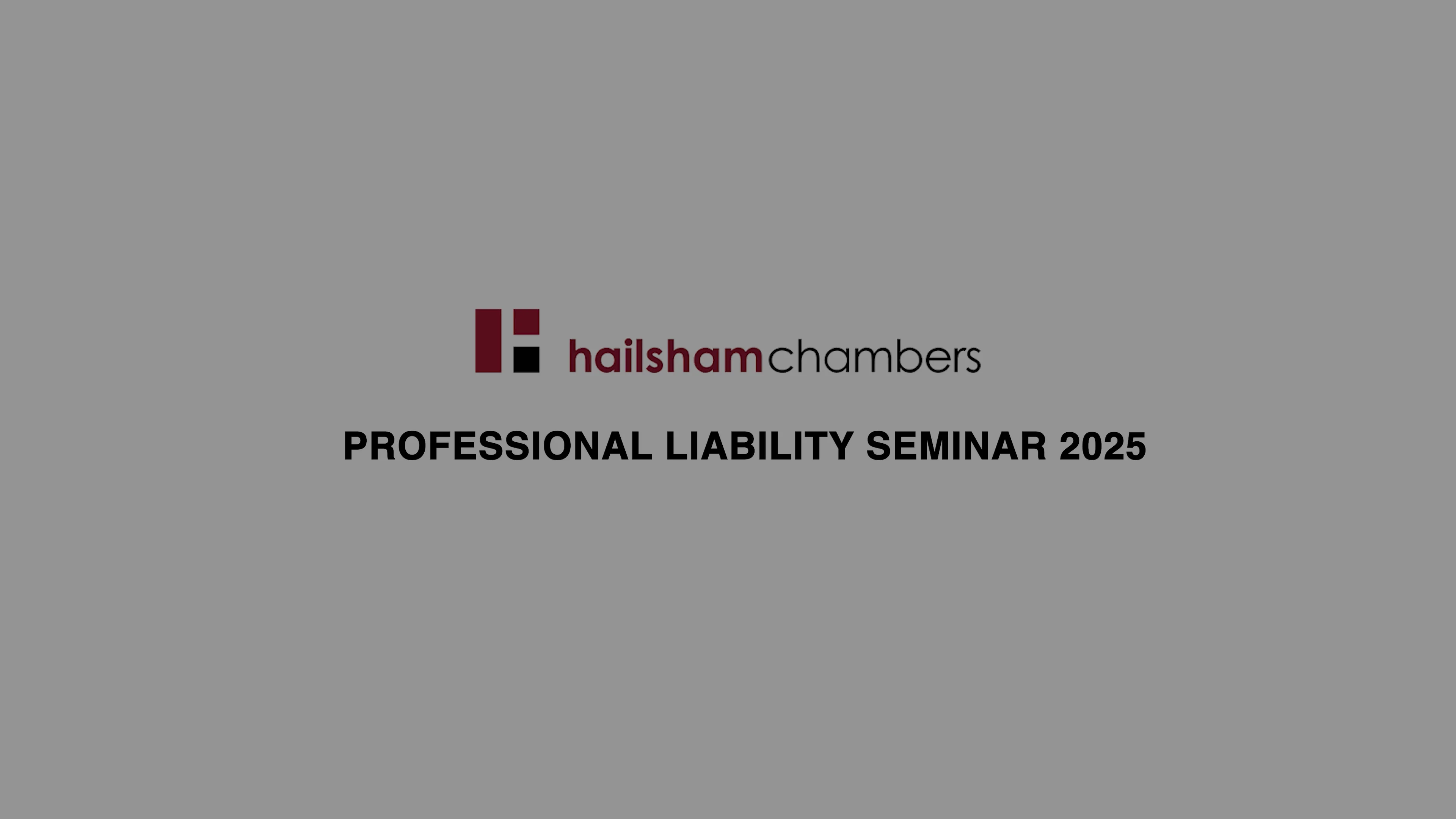 Annual London Professional Liability Update 2025