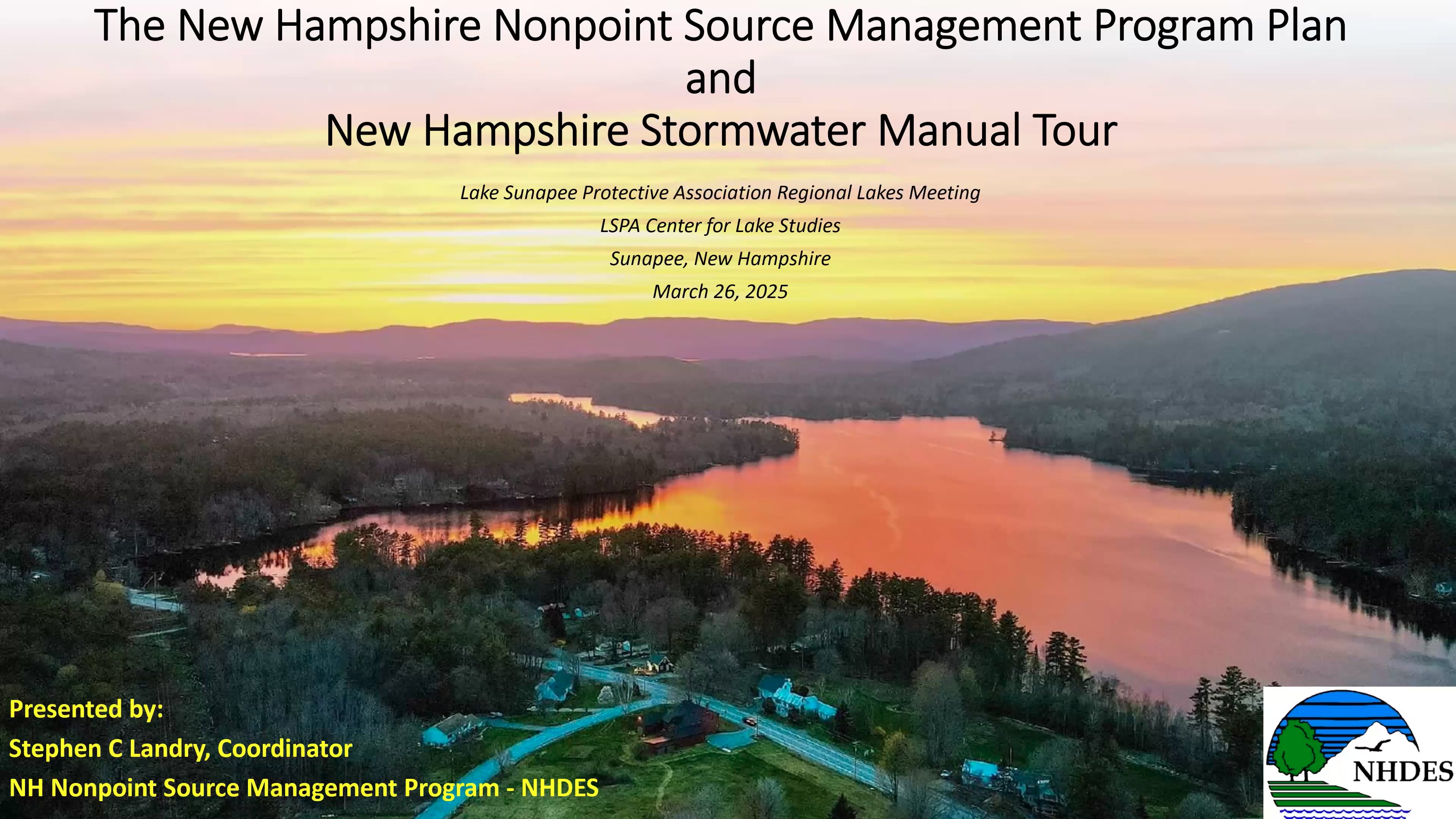 Nonpoint Source Management Program Plan