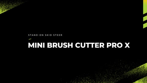 Mini Brush Cutter Pro X - Diamond Mowers