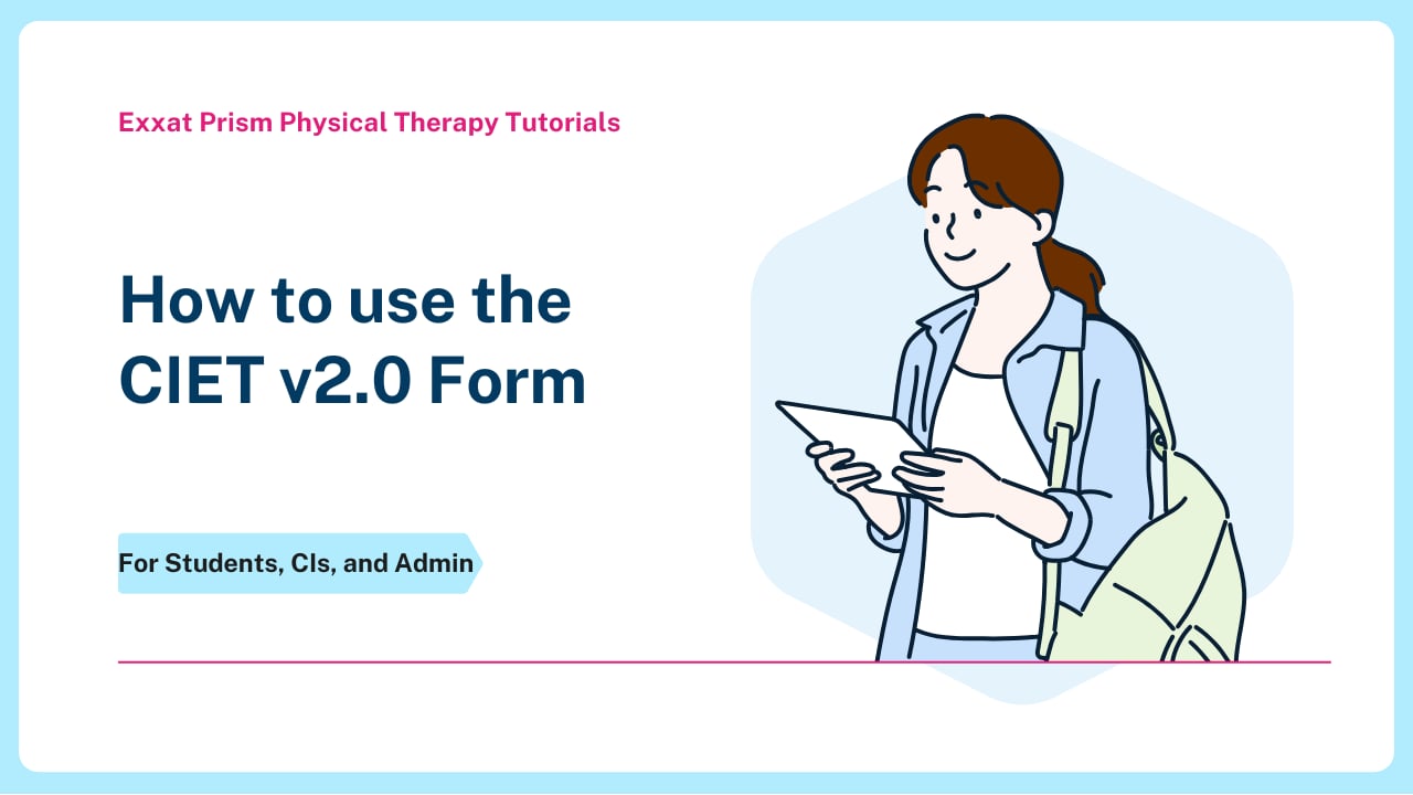 How to use the CIET v2.0 Form | Videos & Movies on Vimeo